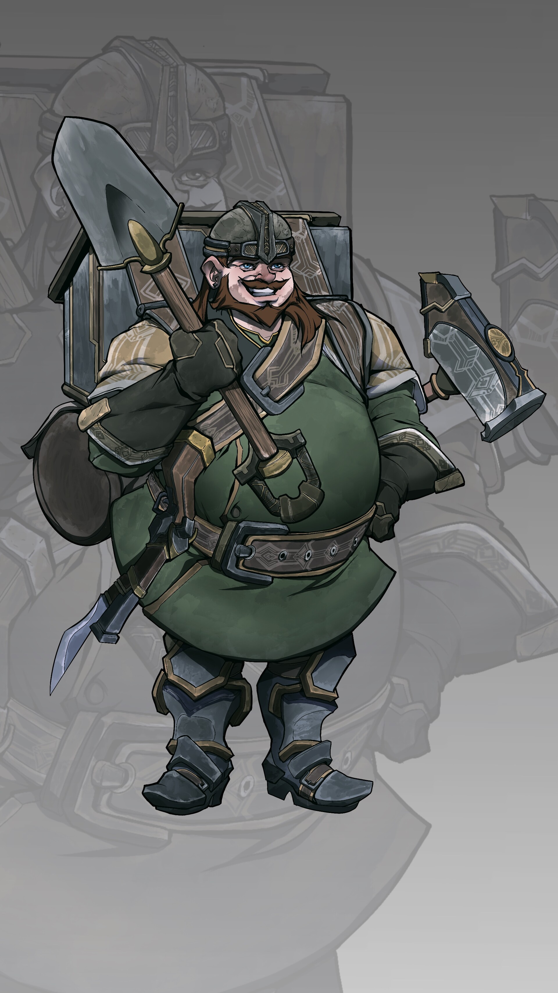 Halvor, the Engineer by Erick Herand : r/ImaginaryDwarves