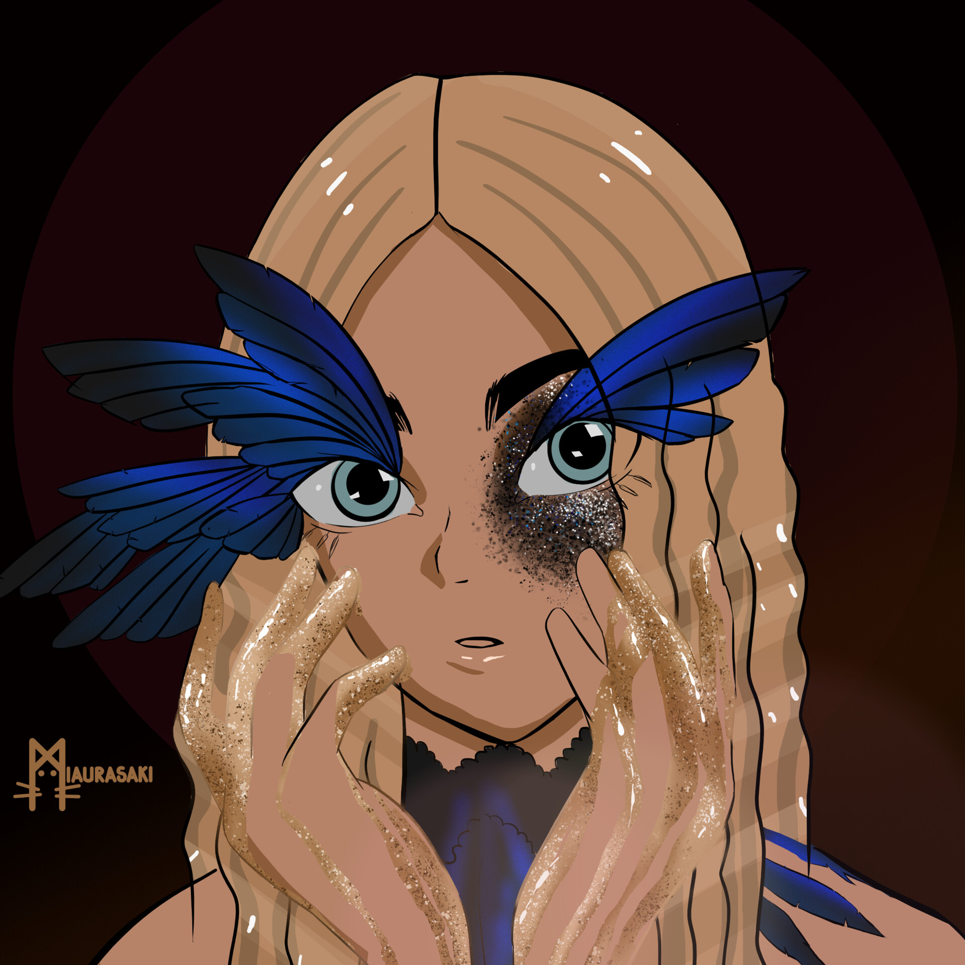 ArtStation - Feathers girl