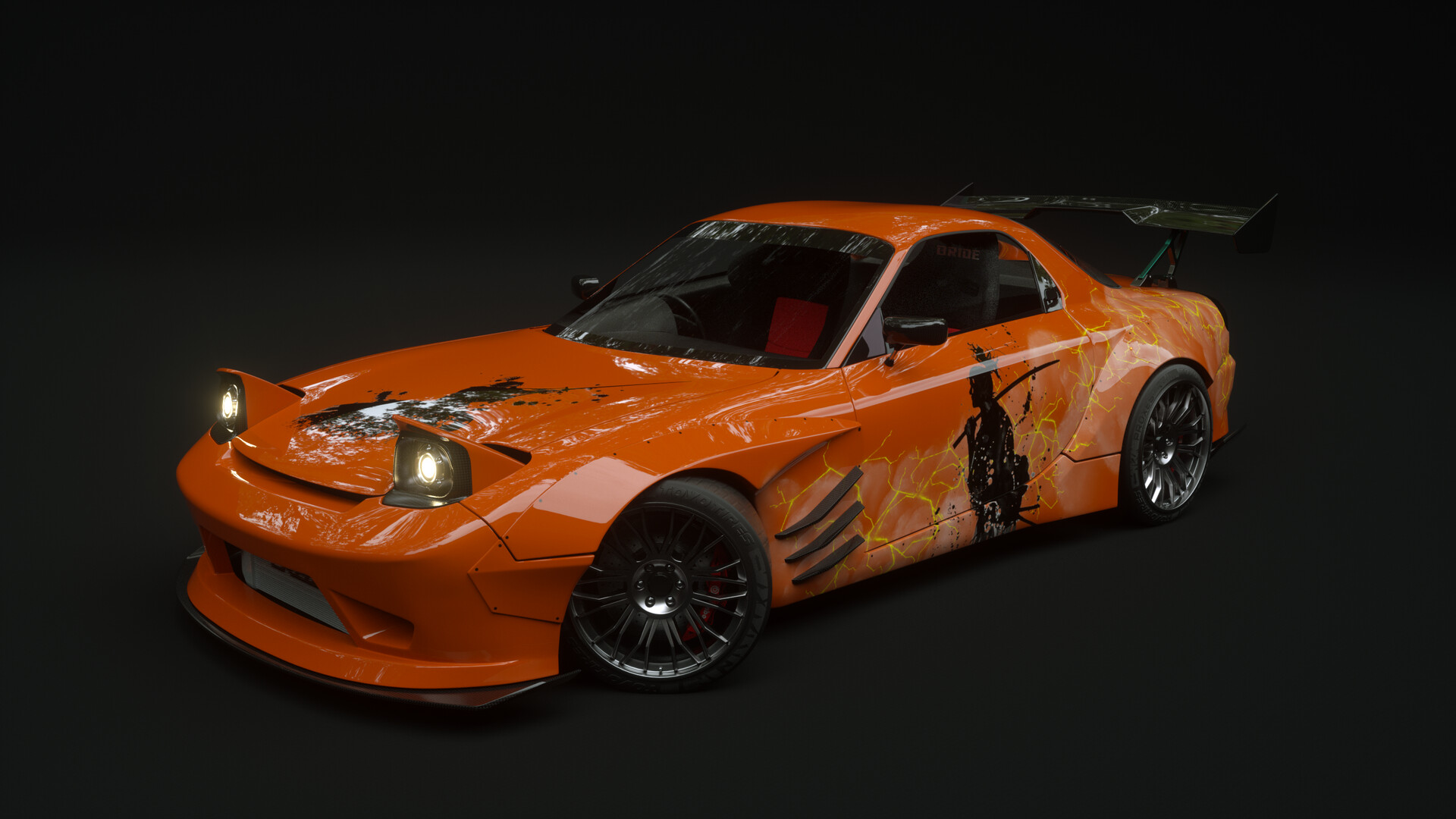 ArtStation - Mazda RX-7
