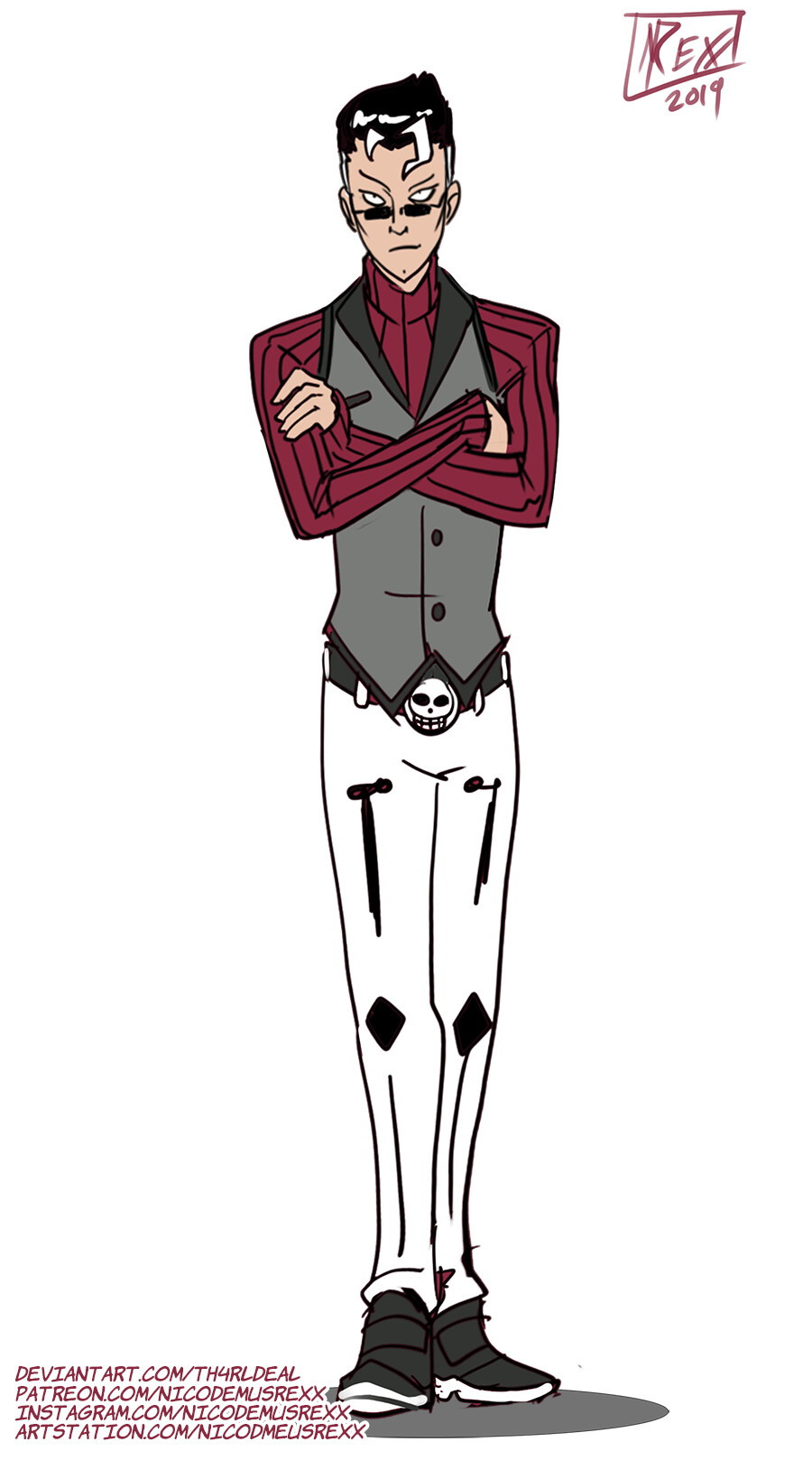 ArtStation - One Piece OC Comm- Nemo (Dakkar?) Savisar School Days