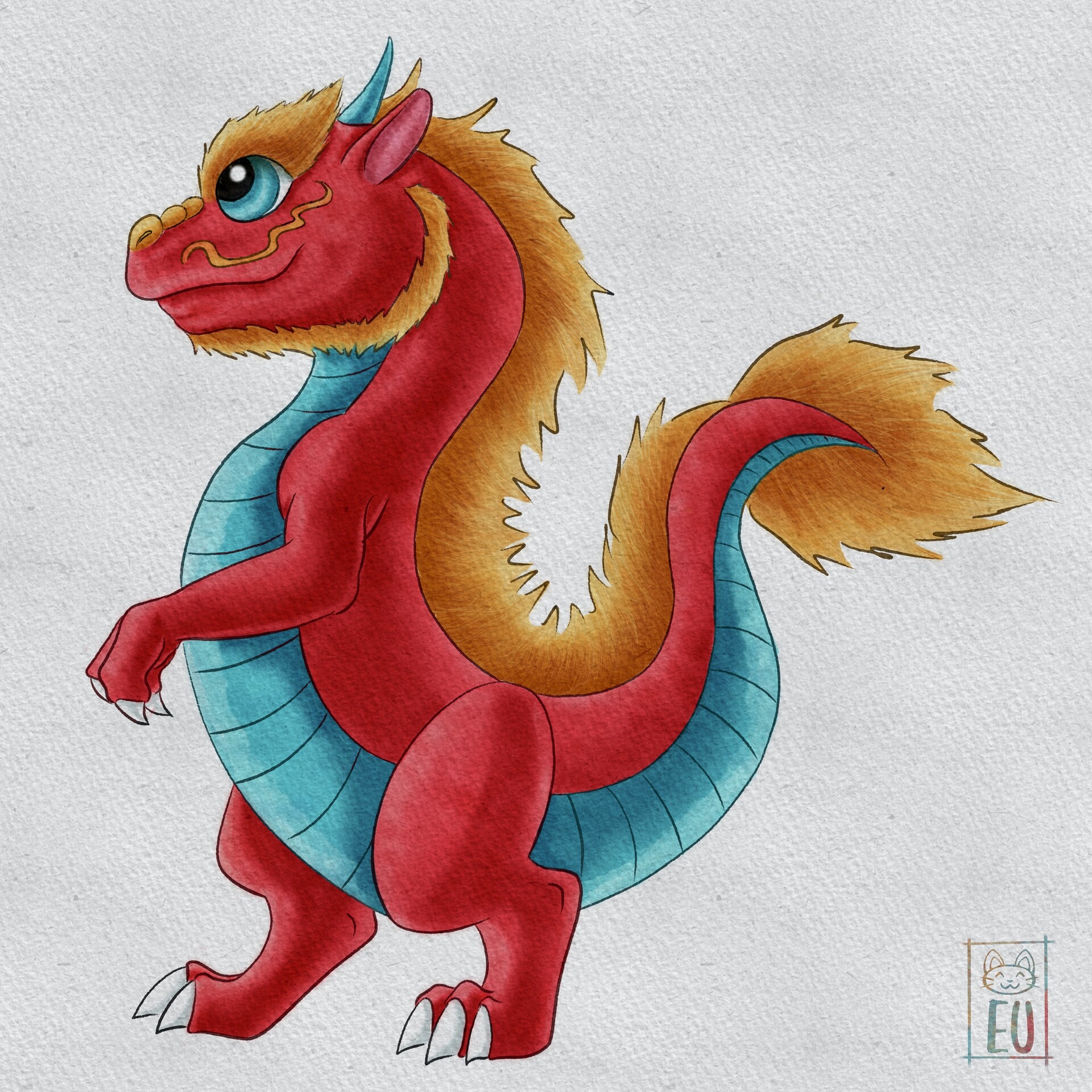 ArtStation - Bébé dragon