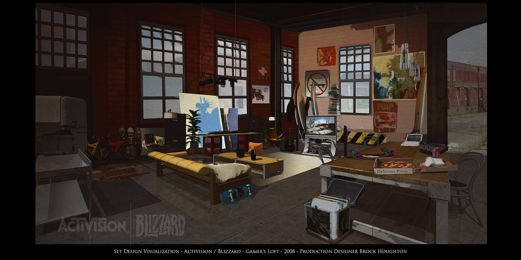 David Goodwin - Commercial set Design / Visualization - Set Designs for ...