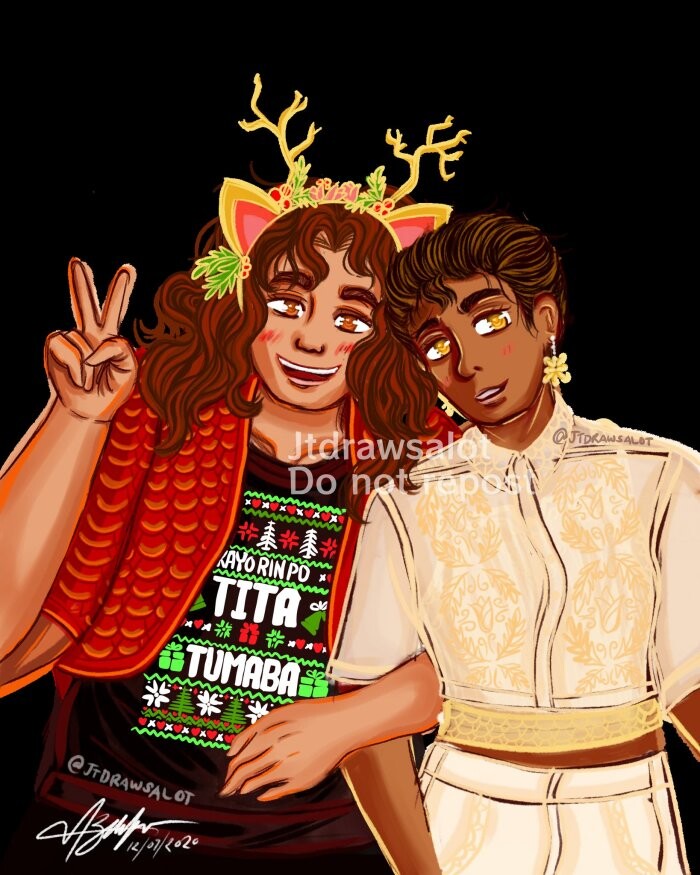 ArtStation - Christmas ph ocs