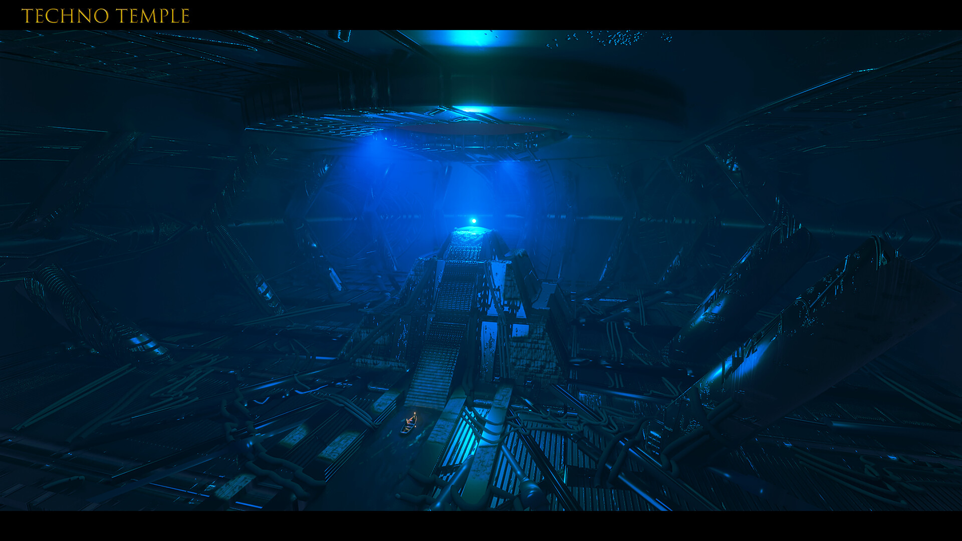 ArtStation - Techno temple