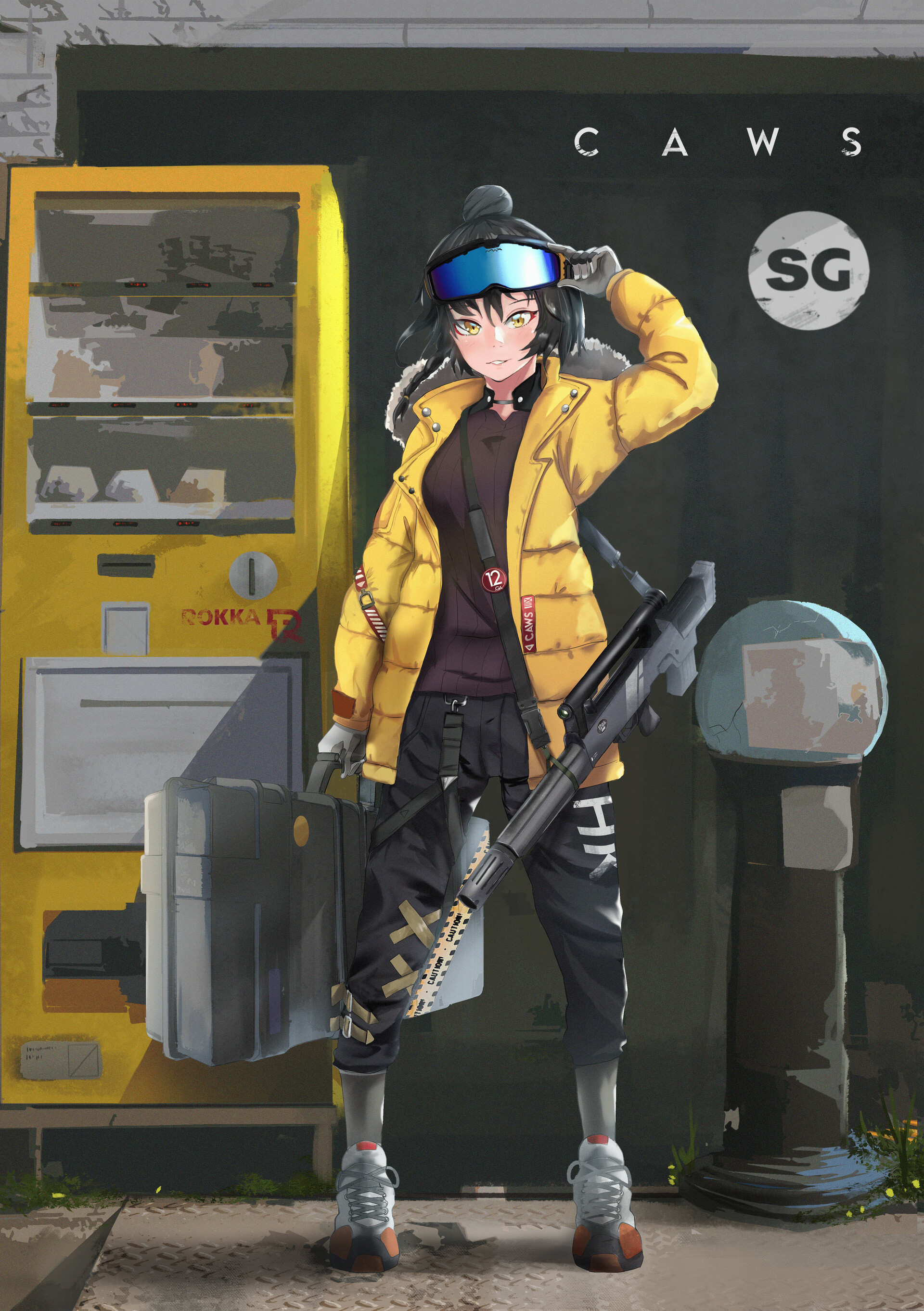 ArtStation - CAWS, off duty