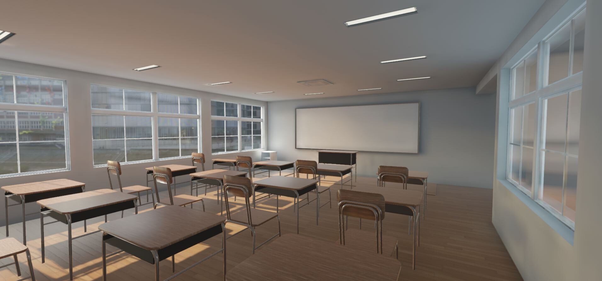 ArtStation - Classroom in Unity3D