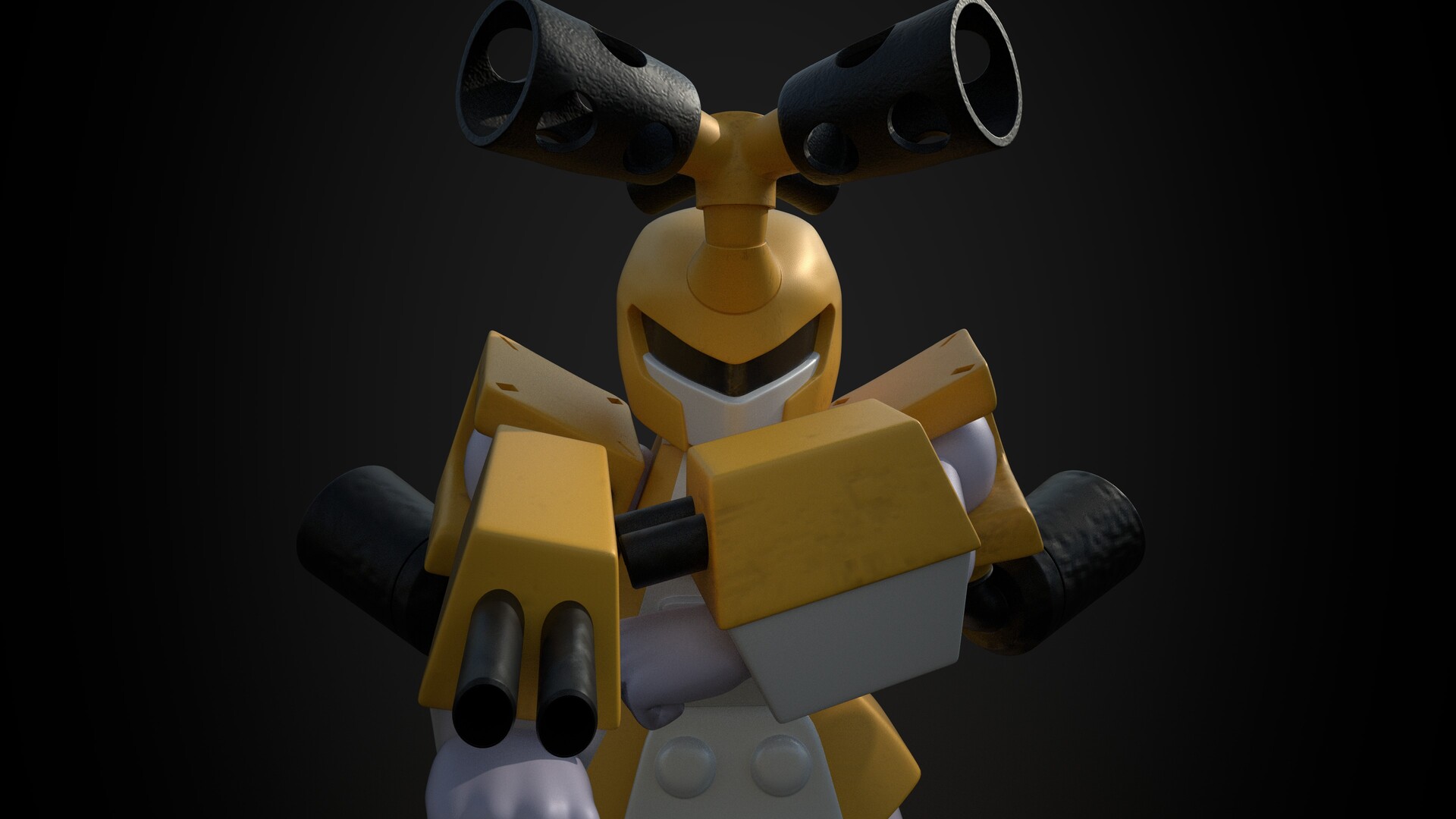 ArtStation - Metabee toy - Medabots (Fan Art)