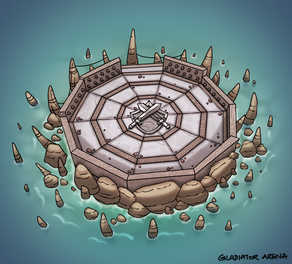 ArtStation - JRPR: gladiator map