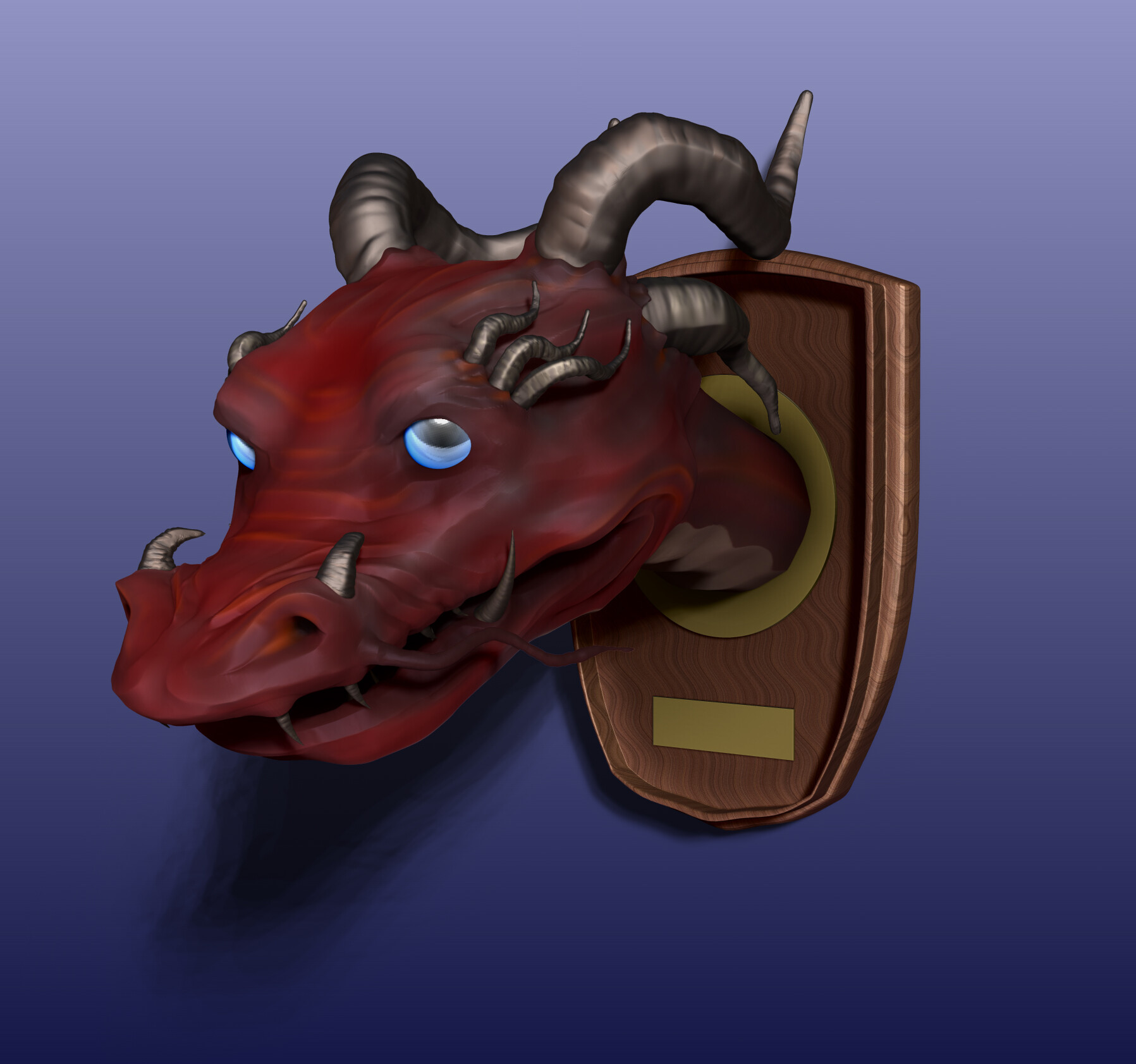 ArtStation - the dragon head