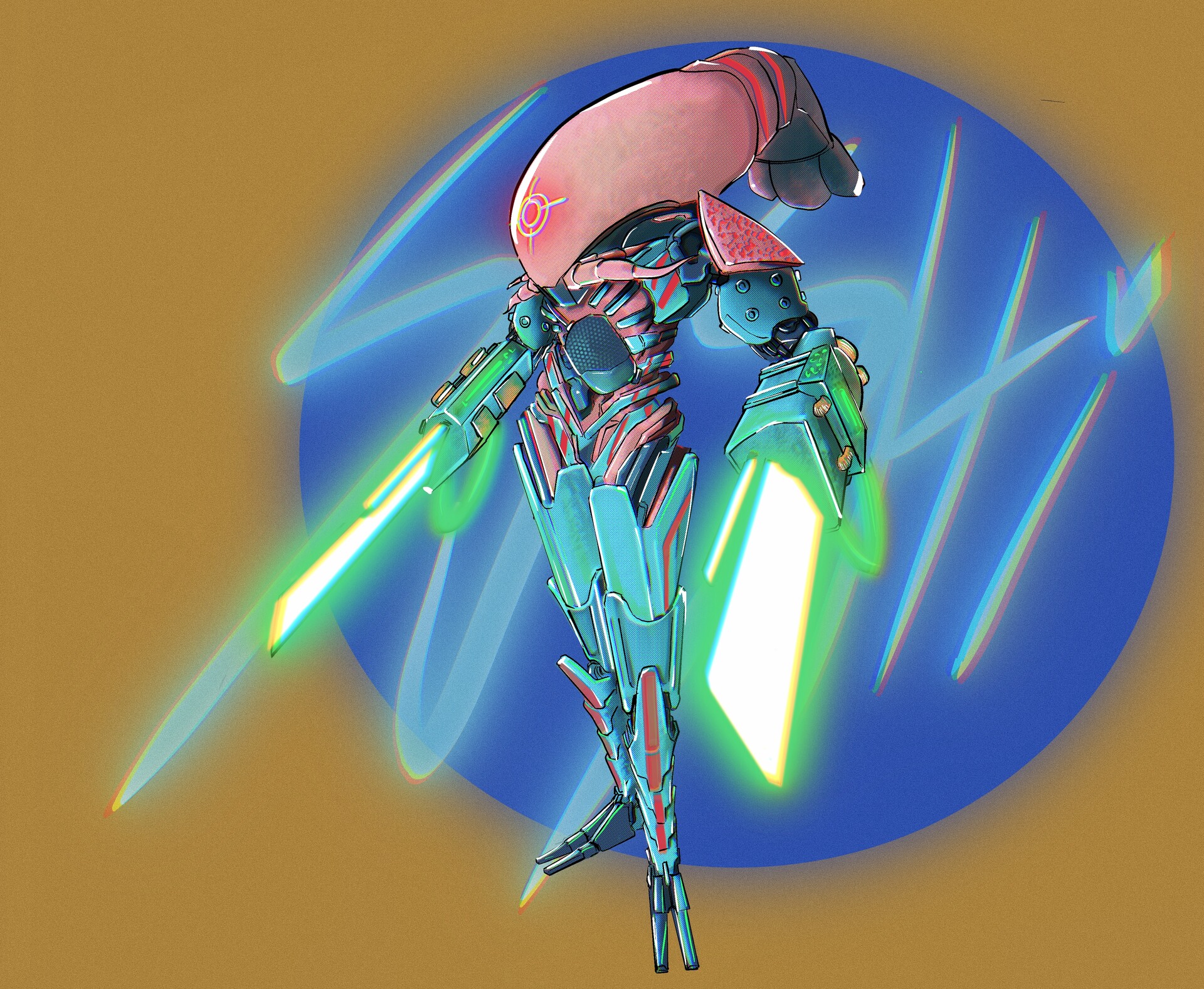 ArtStation - Cyberpunk fish