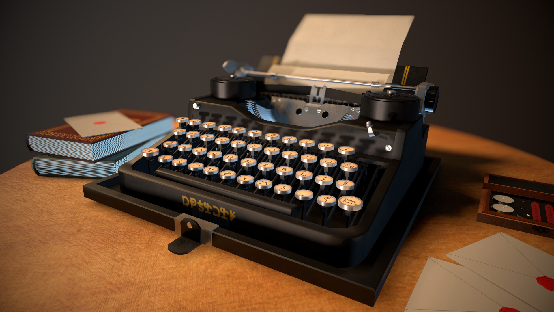 ArtStation - Violet Evergarden Typewriter Fan Art