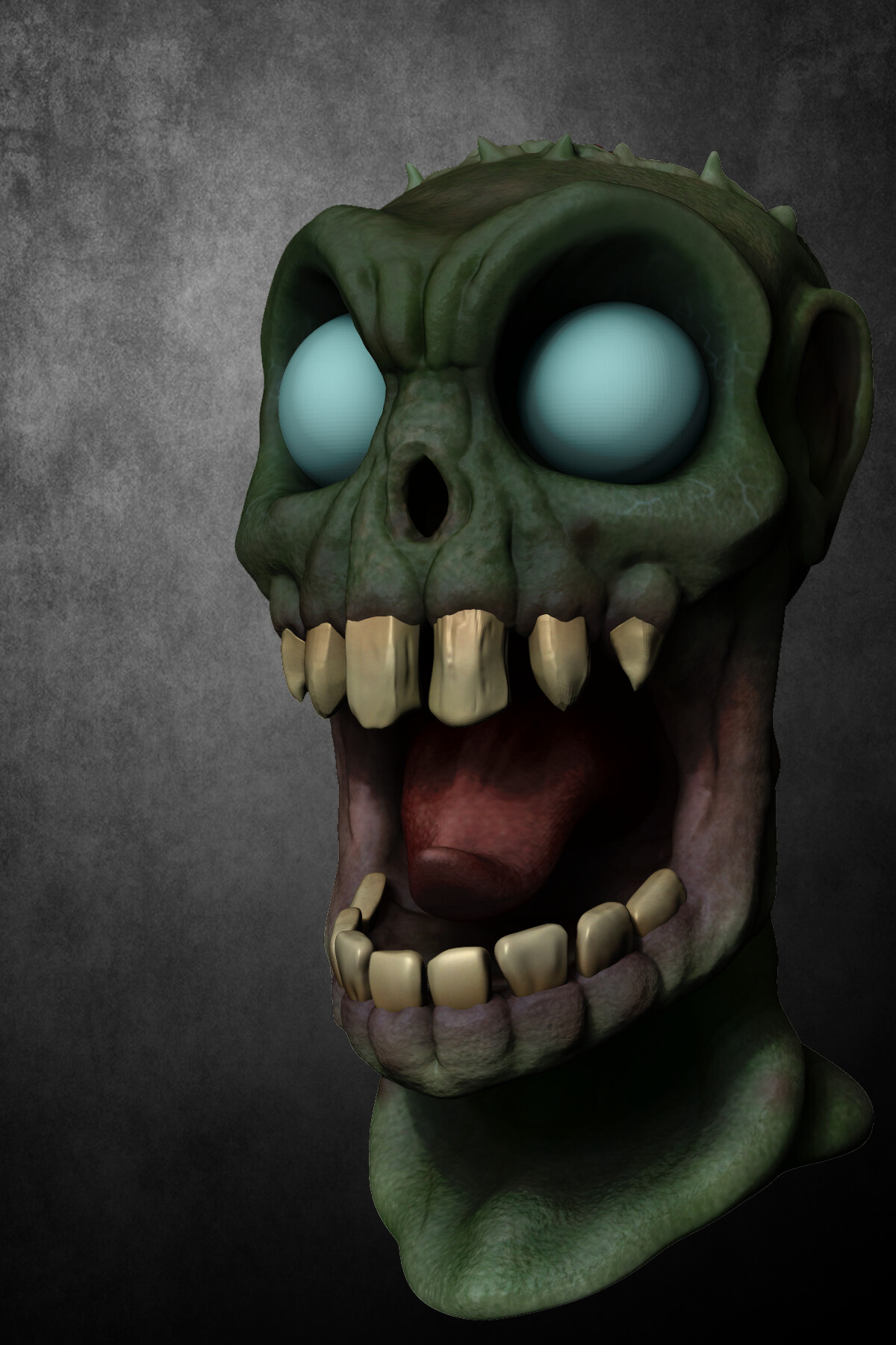 ArtStation - Zombie Speed sculpt with Breakdown