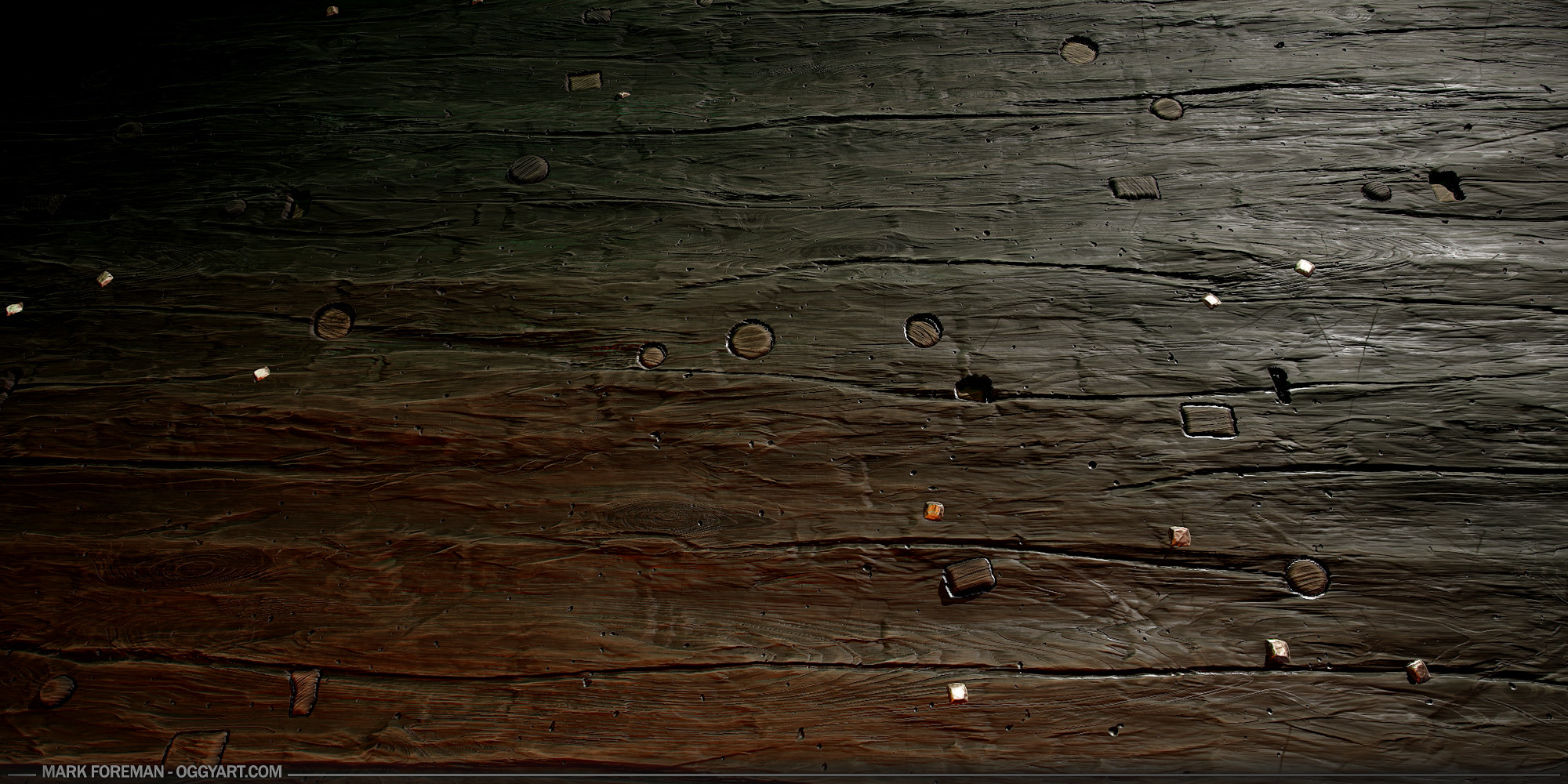 Mark Foreman - Medieval Timber Beam - Substance Source Signature Collection