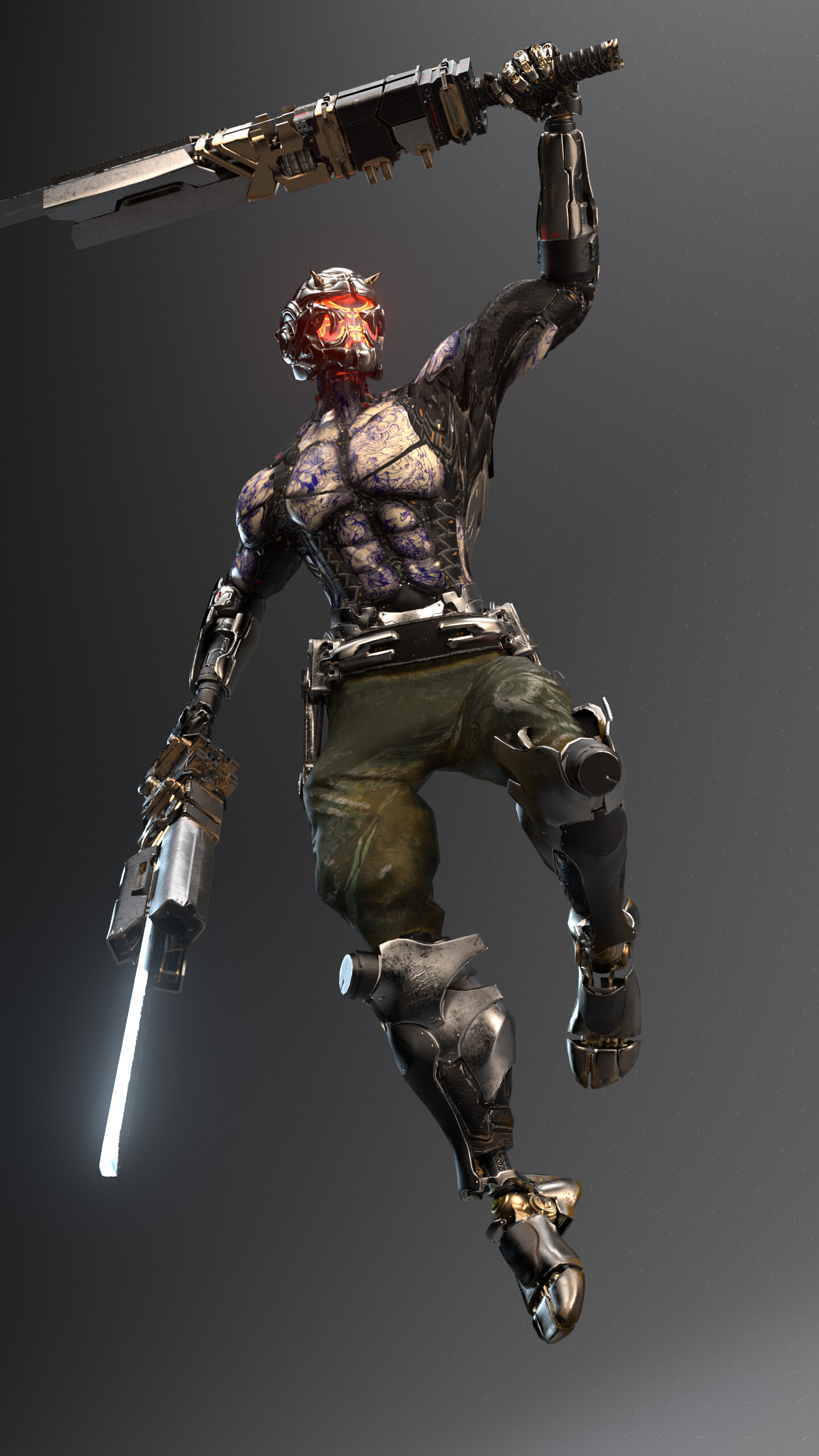 Jason Punsalang - Cyberpunk Kabukimono