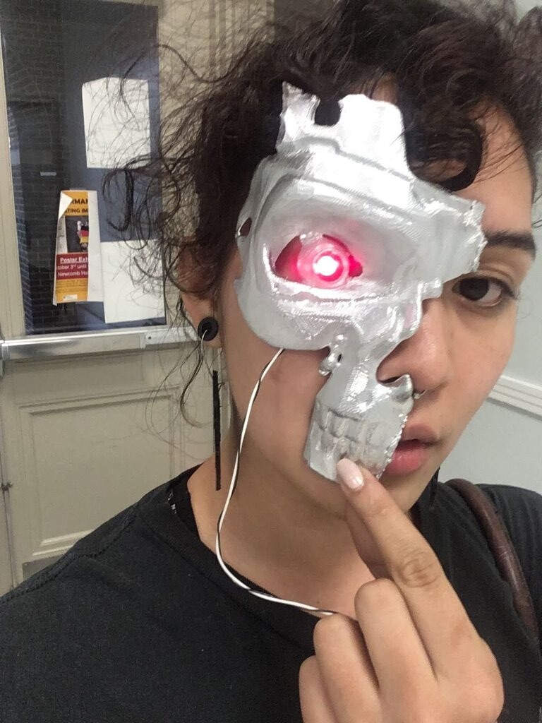 Terminator Costume Makeup