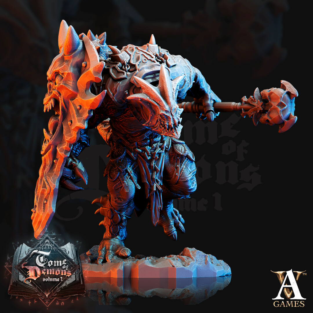 ArtStation - Archvillain Games - Tome of Demons - Outworld Vanguard 50 ...