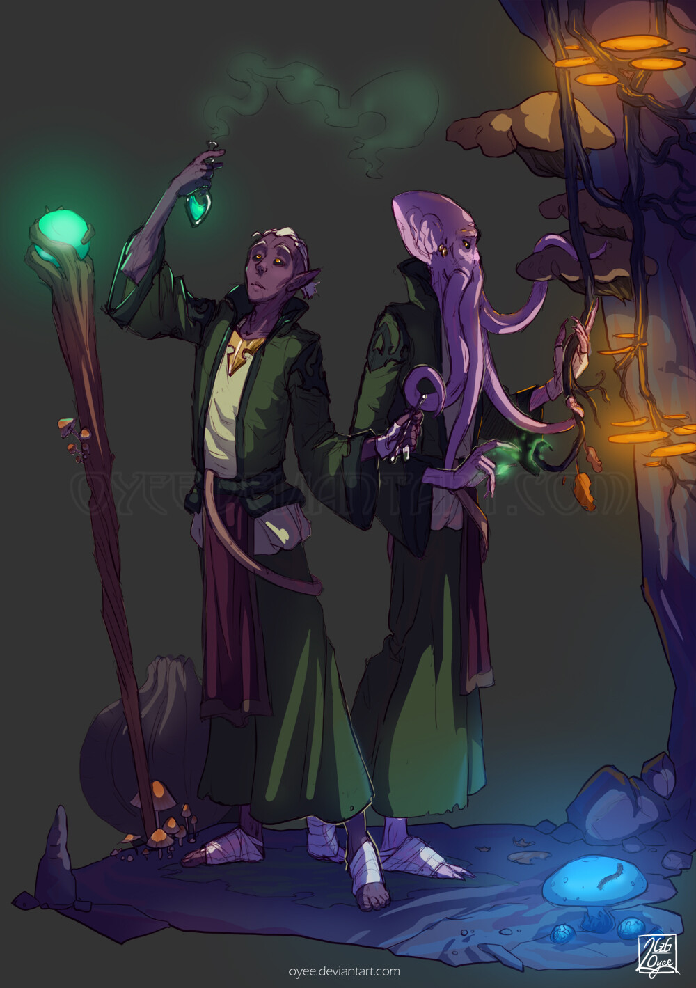 ArtStation - Contemplate the Shroom