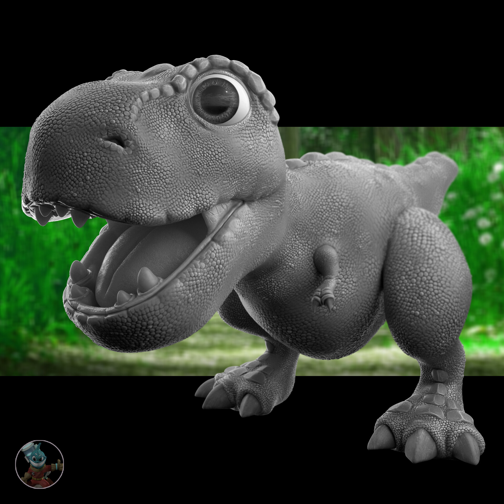 Nathaniel Silva - Little Dinosaur