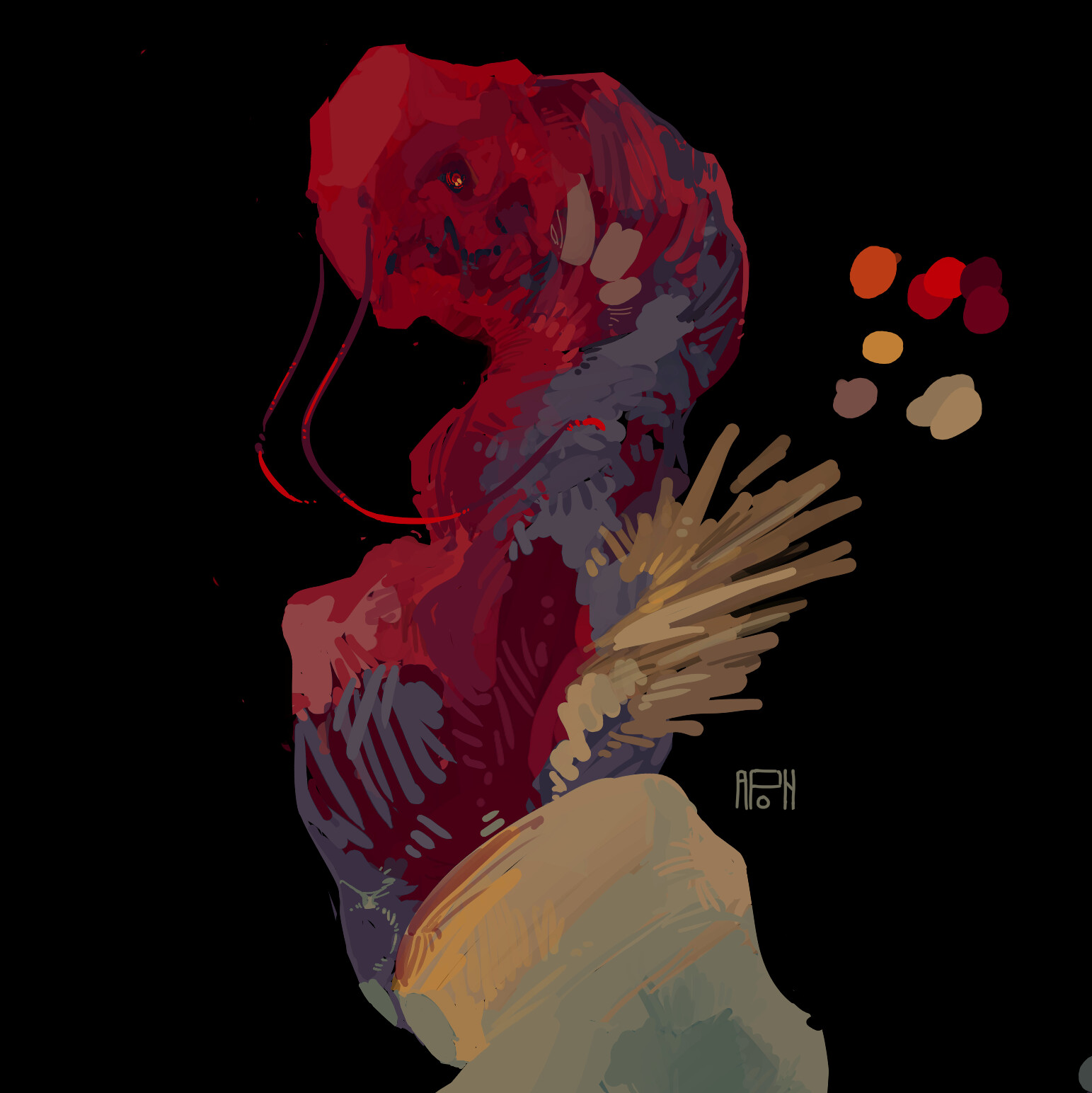 ArtStation - doom chickens - monster 21