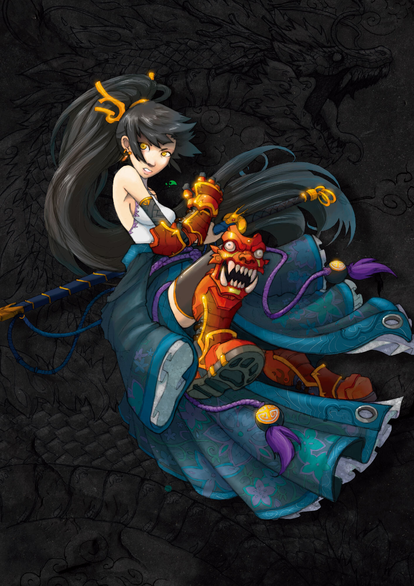 ArtStation - Dragon Princess