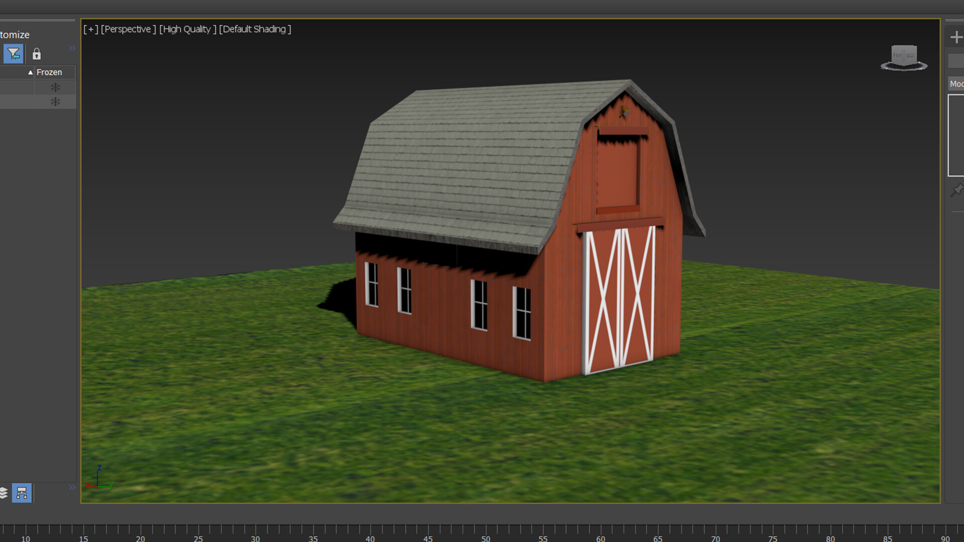 ArtStation - Complete Barn with texture