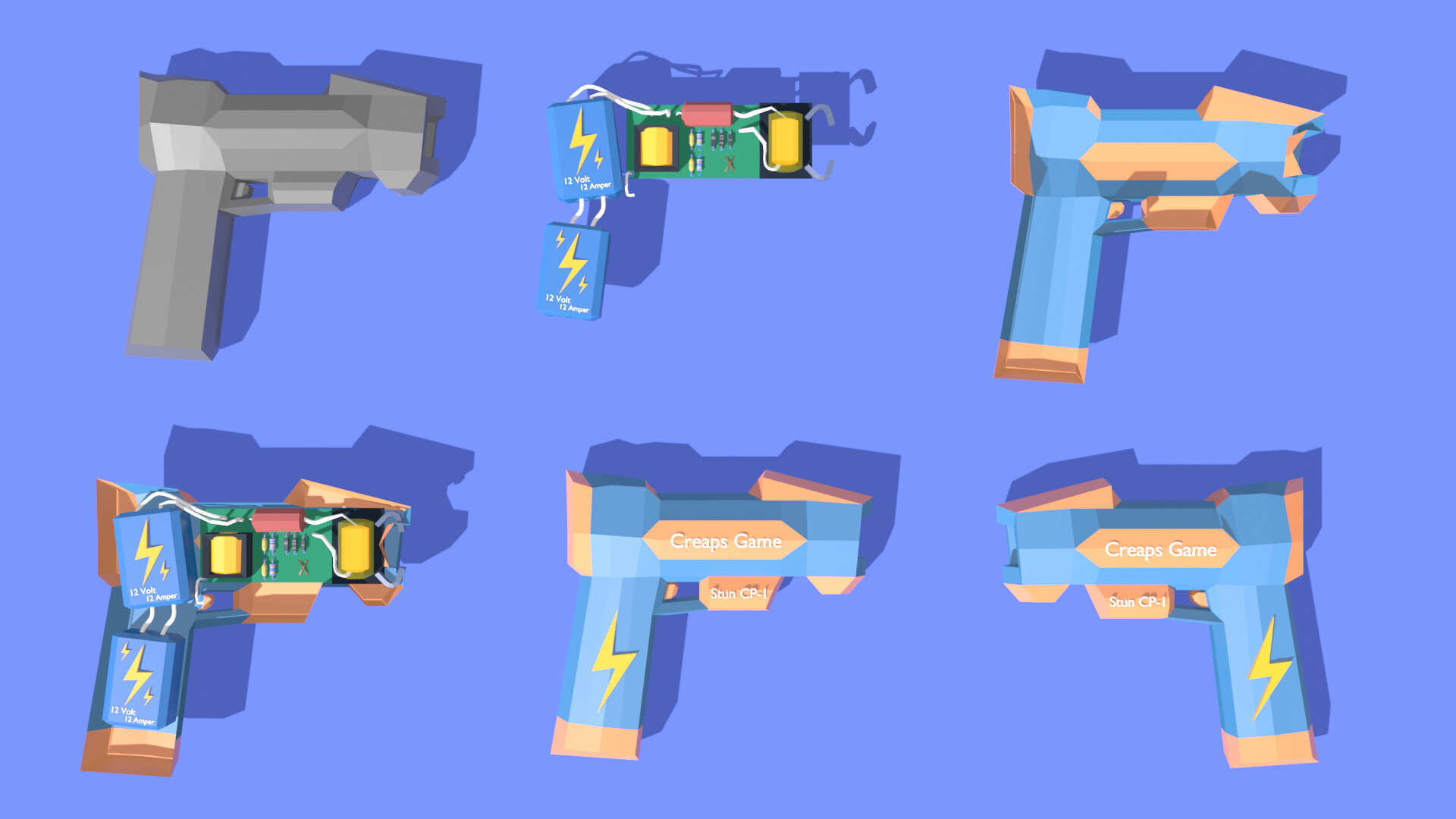 ArtStation - Stun Gun 1