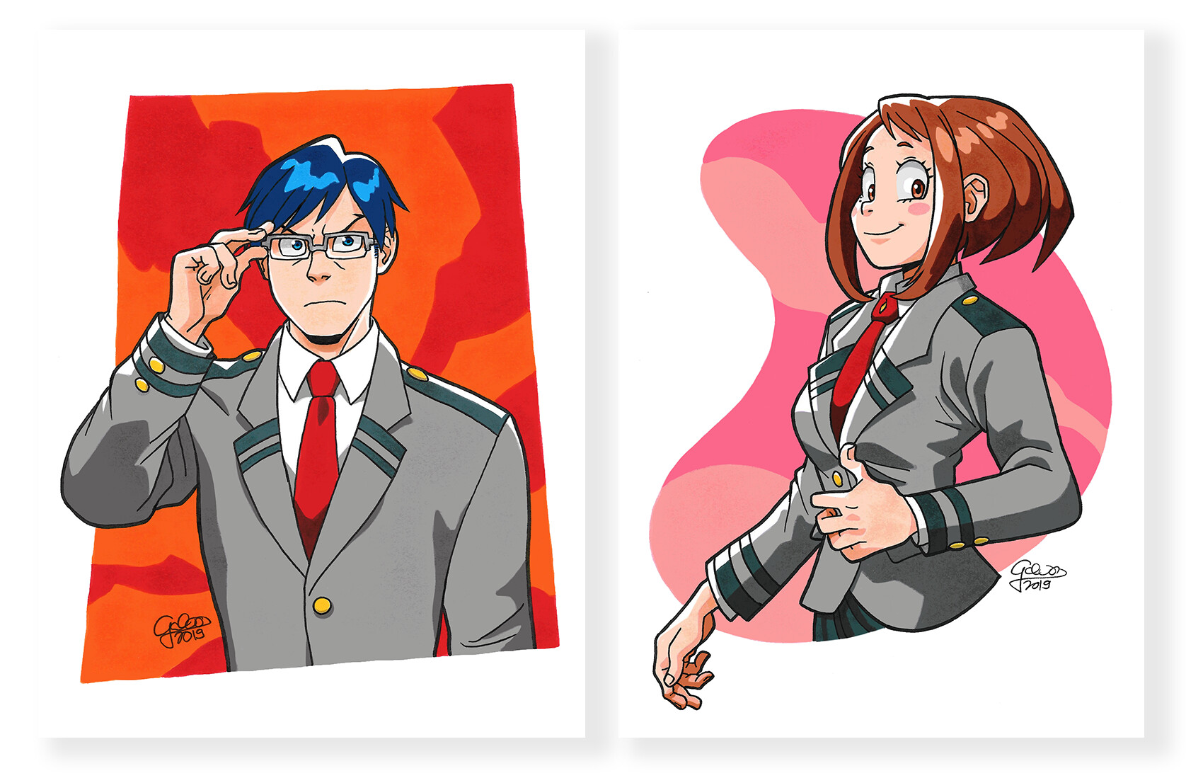 Gabriella Antali - MHA copic marker fan art