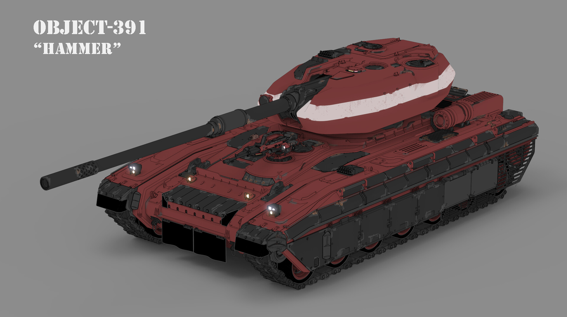 ArtStation - Object-391 "Hammer"