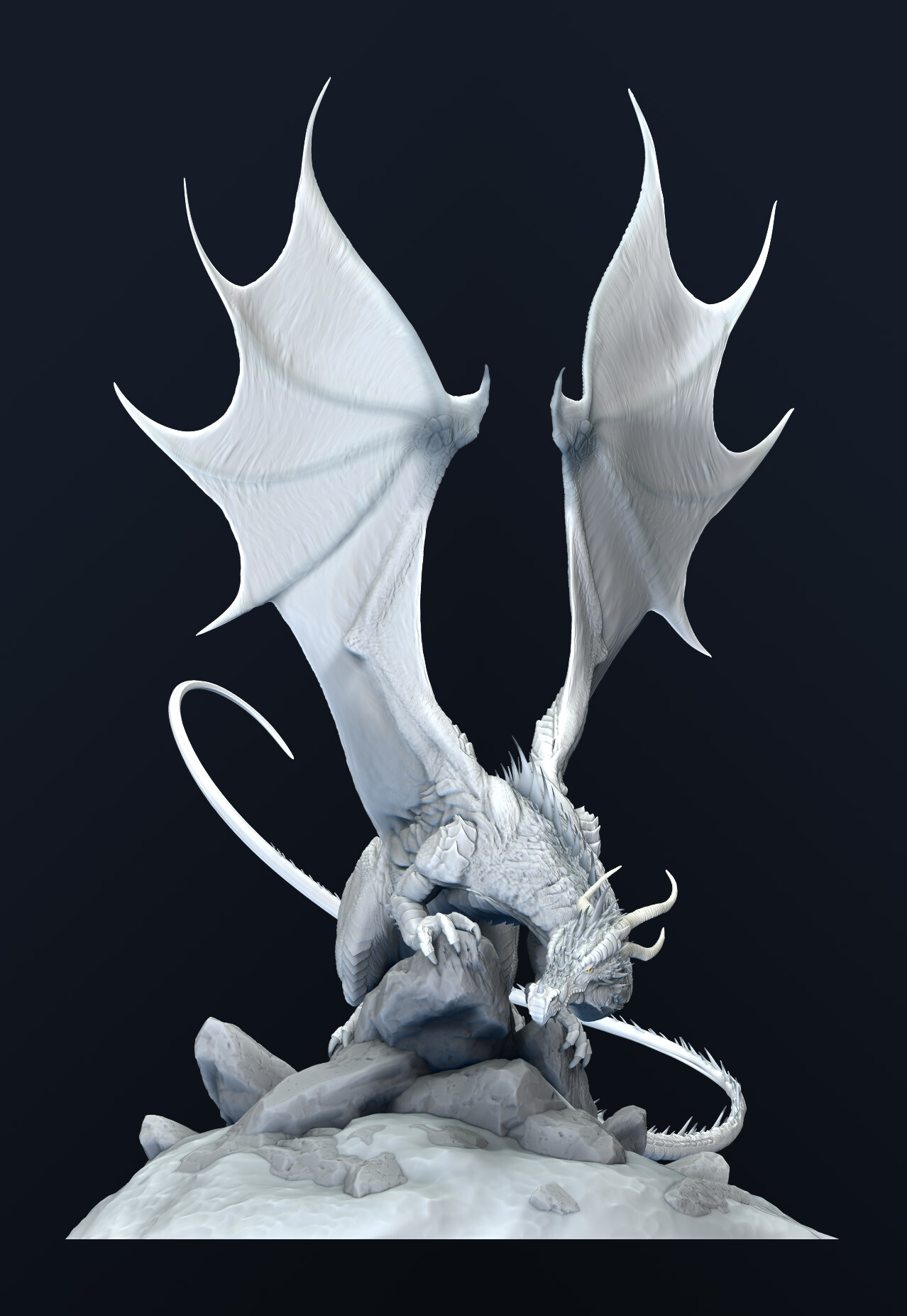 ArtStation - White Dragon