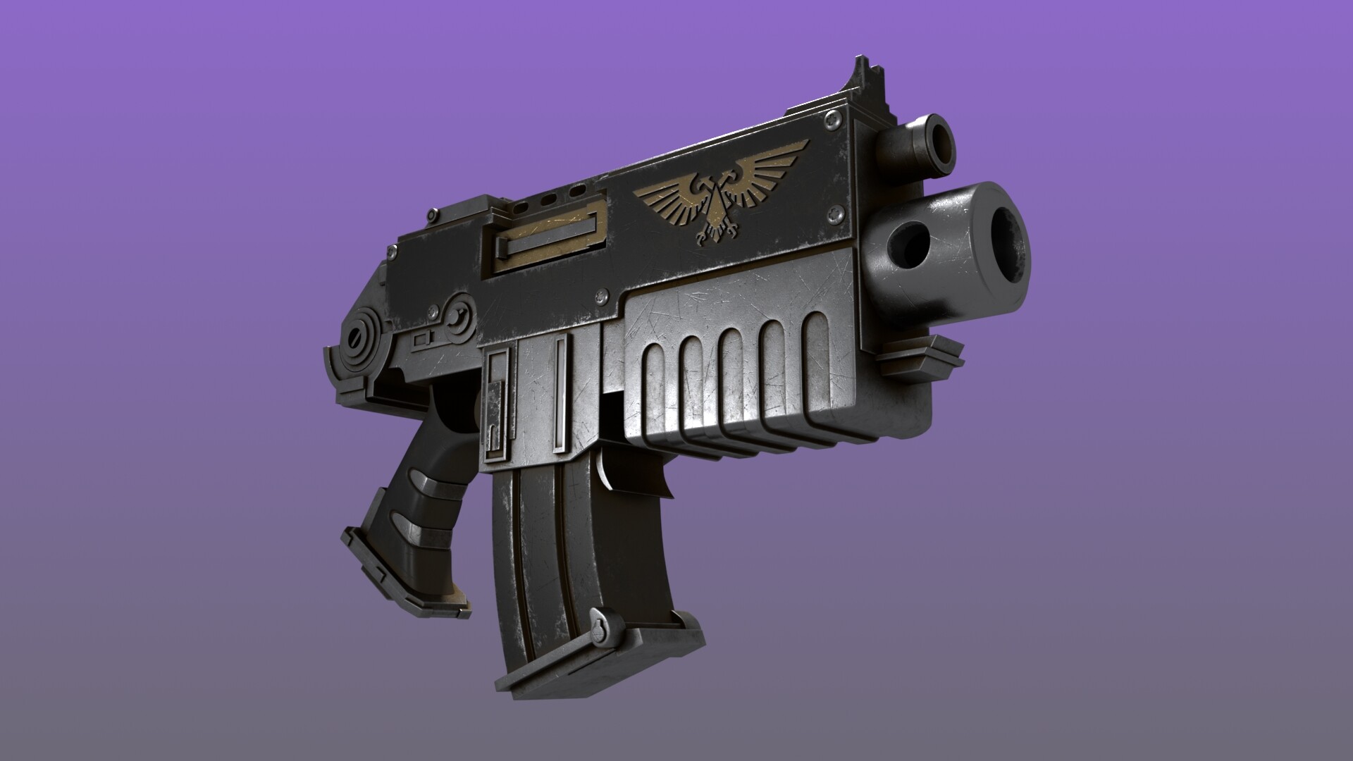 ArtStation - Warhammer Bolter