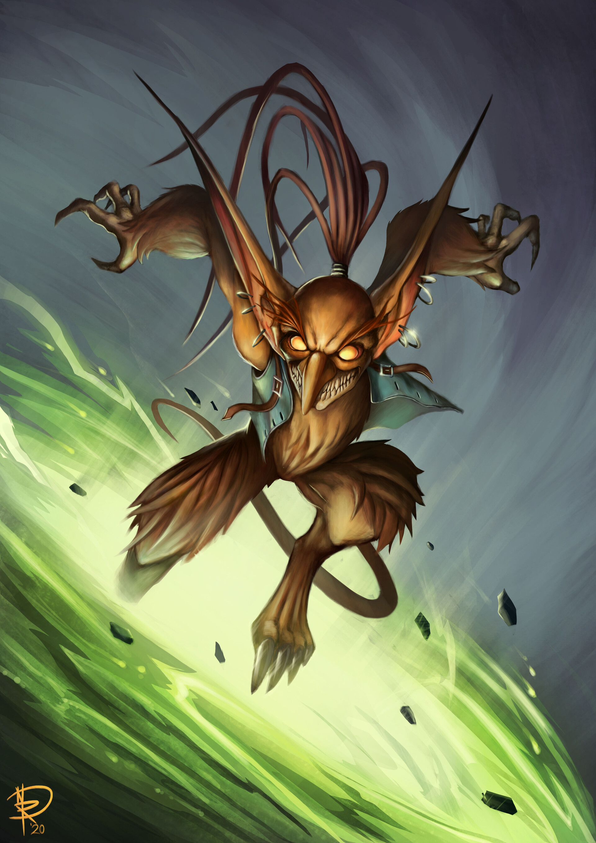 ArtStation - Hearthstone Kil' Rek FanArt