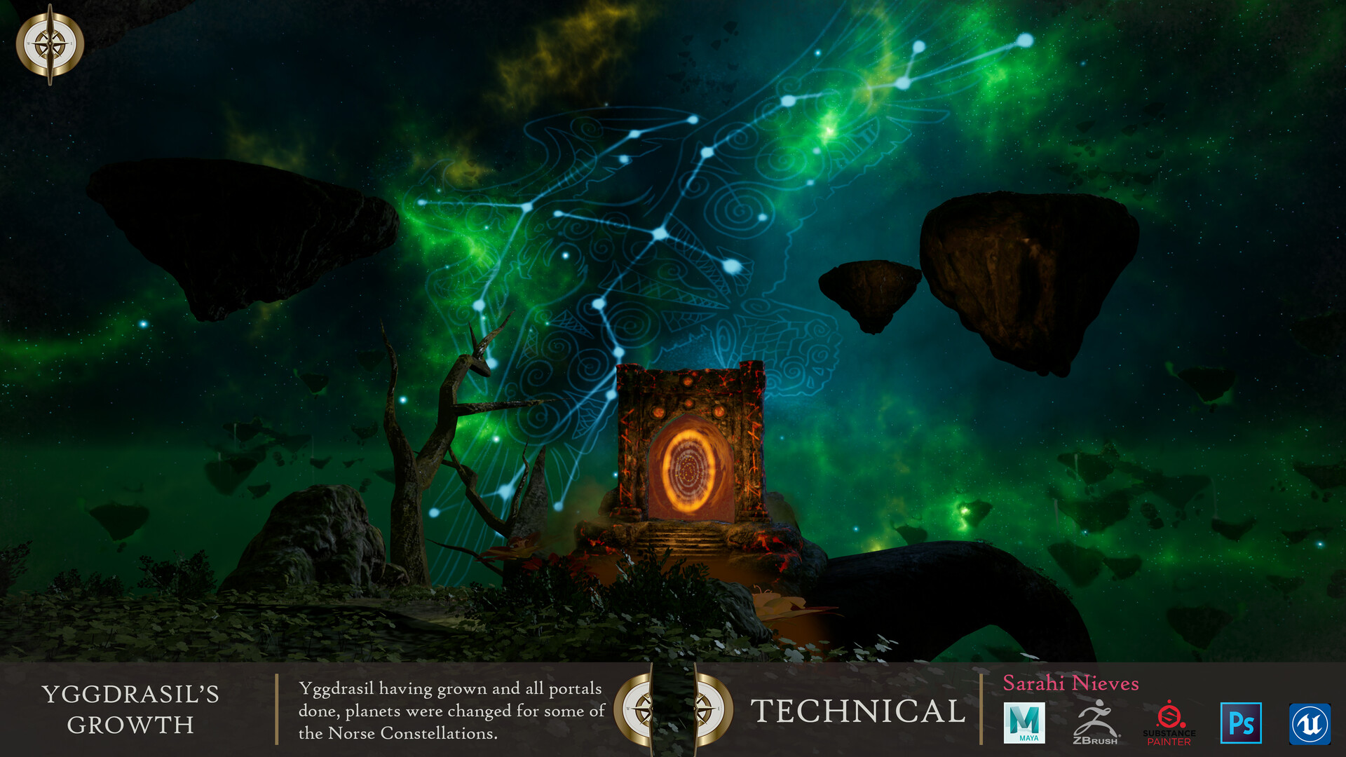 Sarahi Nieves - Yggdrasil: The Hub World of Worlds