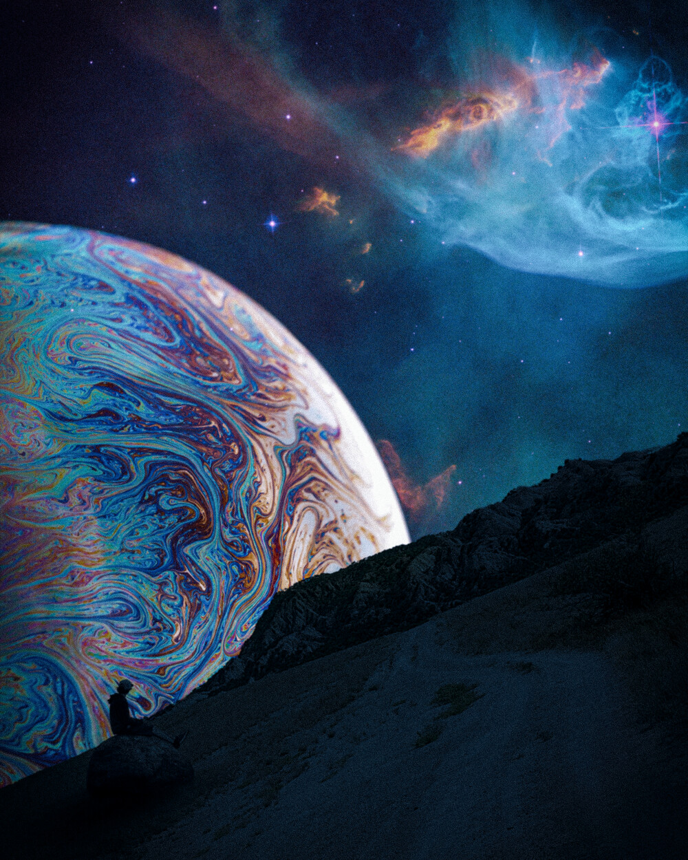 Staring Into Space Art