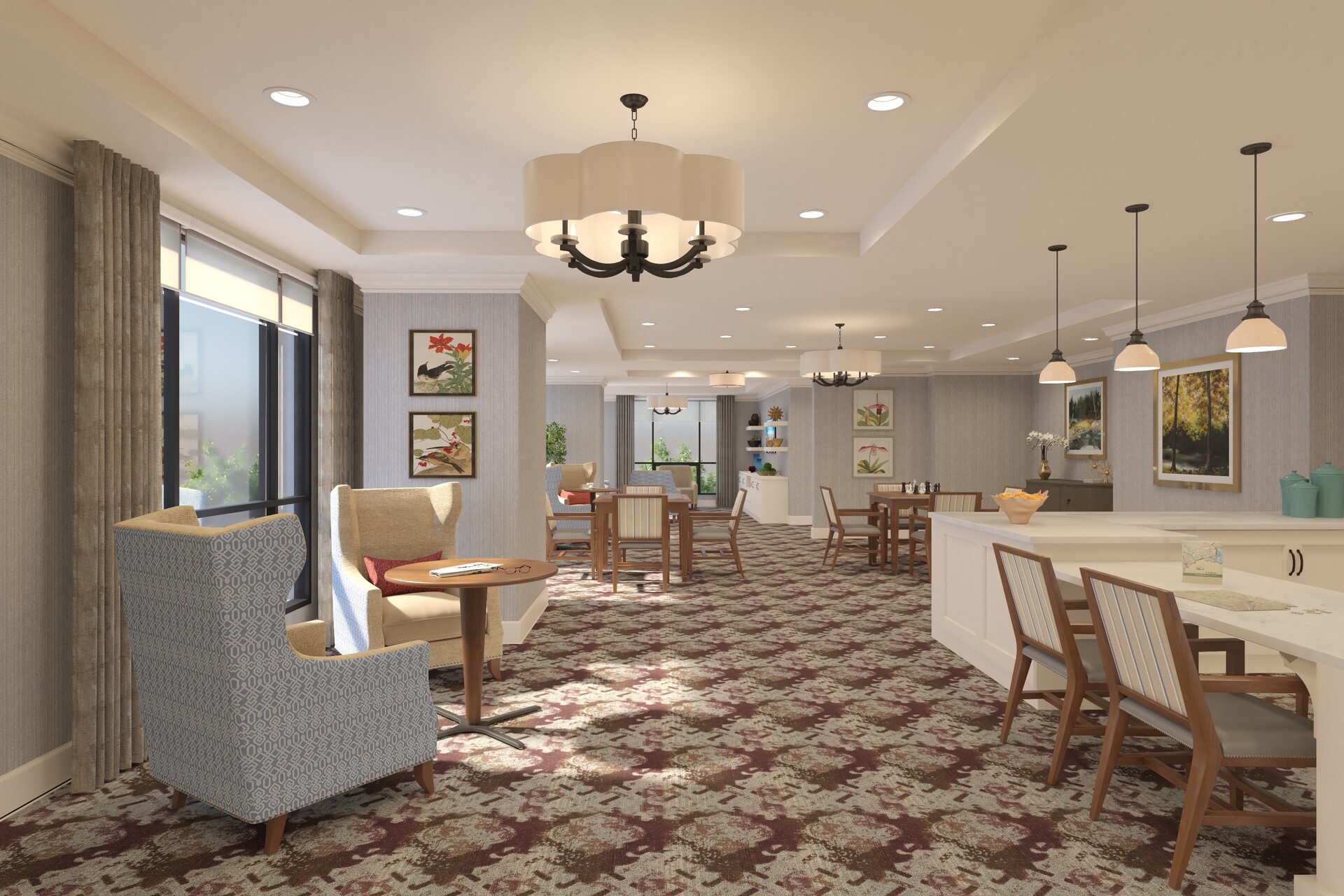 Tyler Perkins - Amica Pickering 3D Renderings