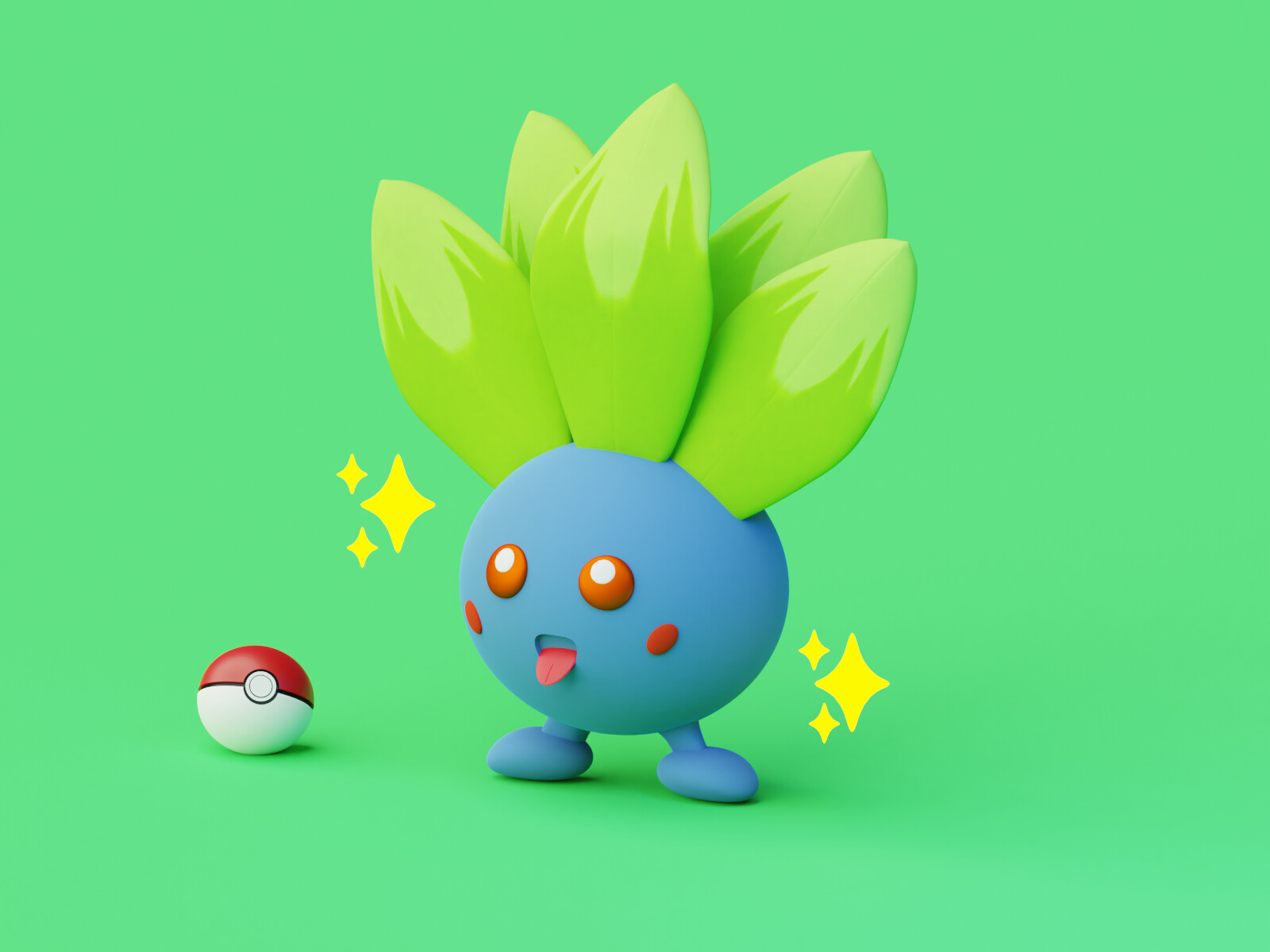 Oddish Wallpaper