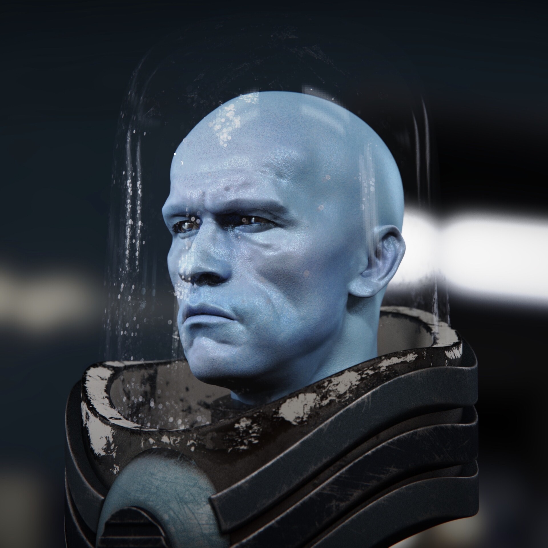 Mr Freeze Makeup | Saubhaya Makeup