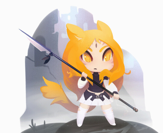 ArtStation - Chiri in After Effects