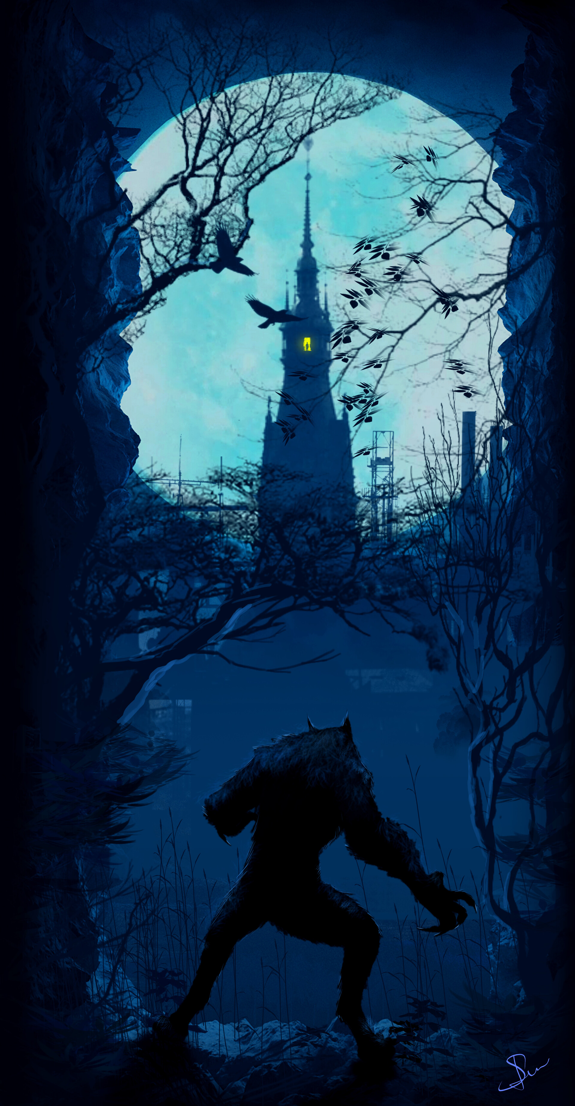 ArtStation - "The skinwalker of Ballard"