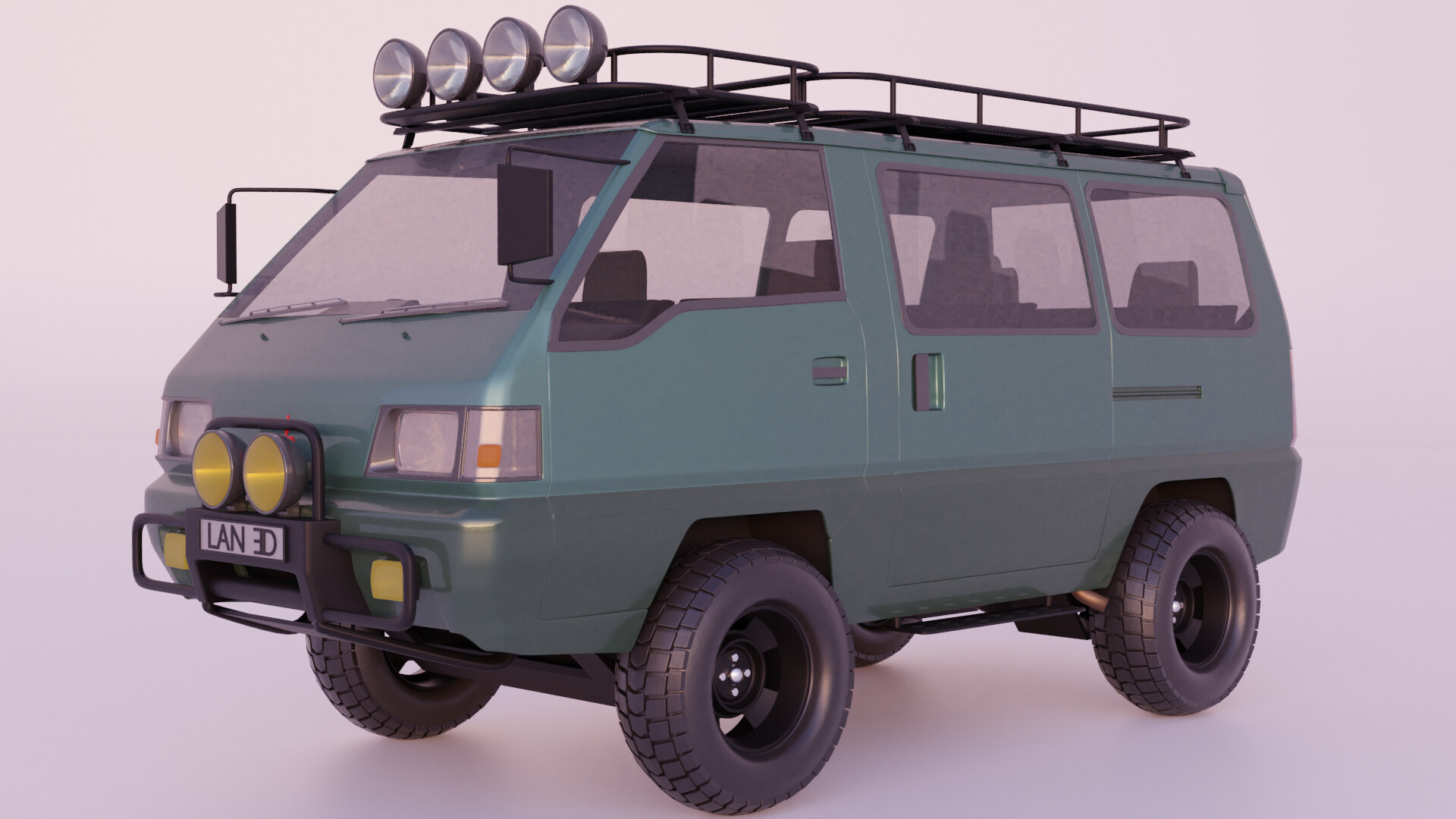 ArtStation - L300 Rally Dakar