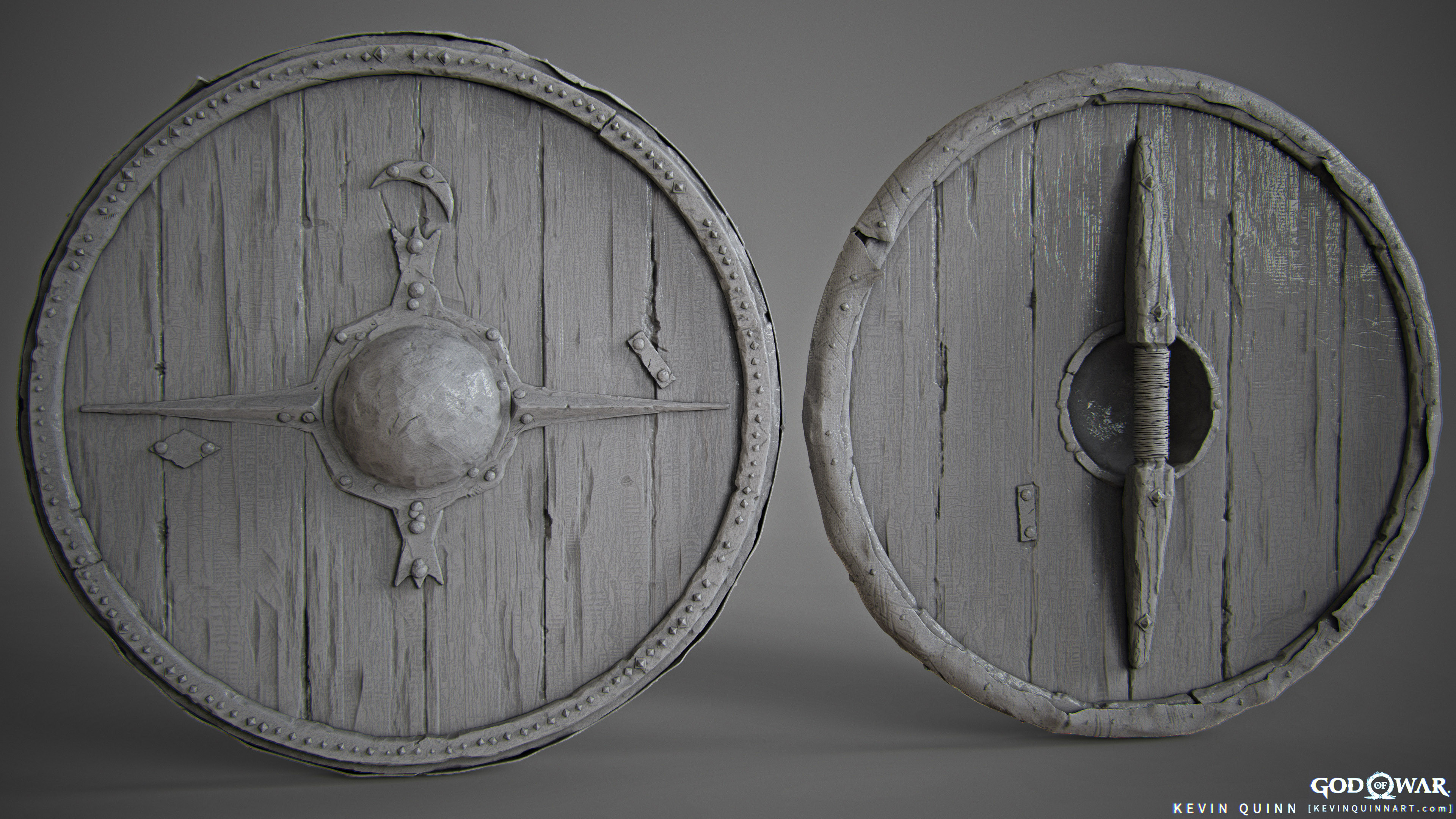 Kevin Quinn: Portfolio - God of War (2018) - Misc. Renders