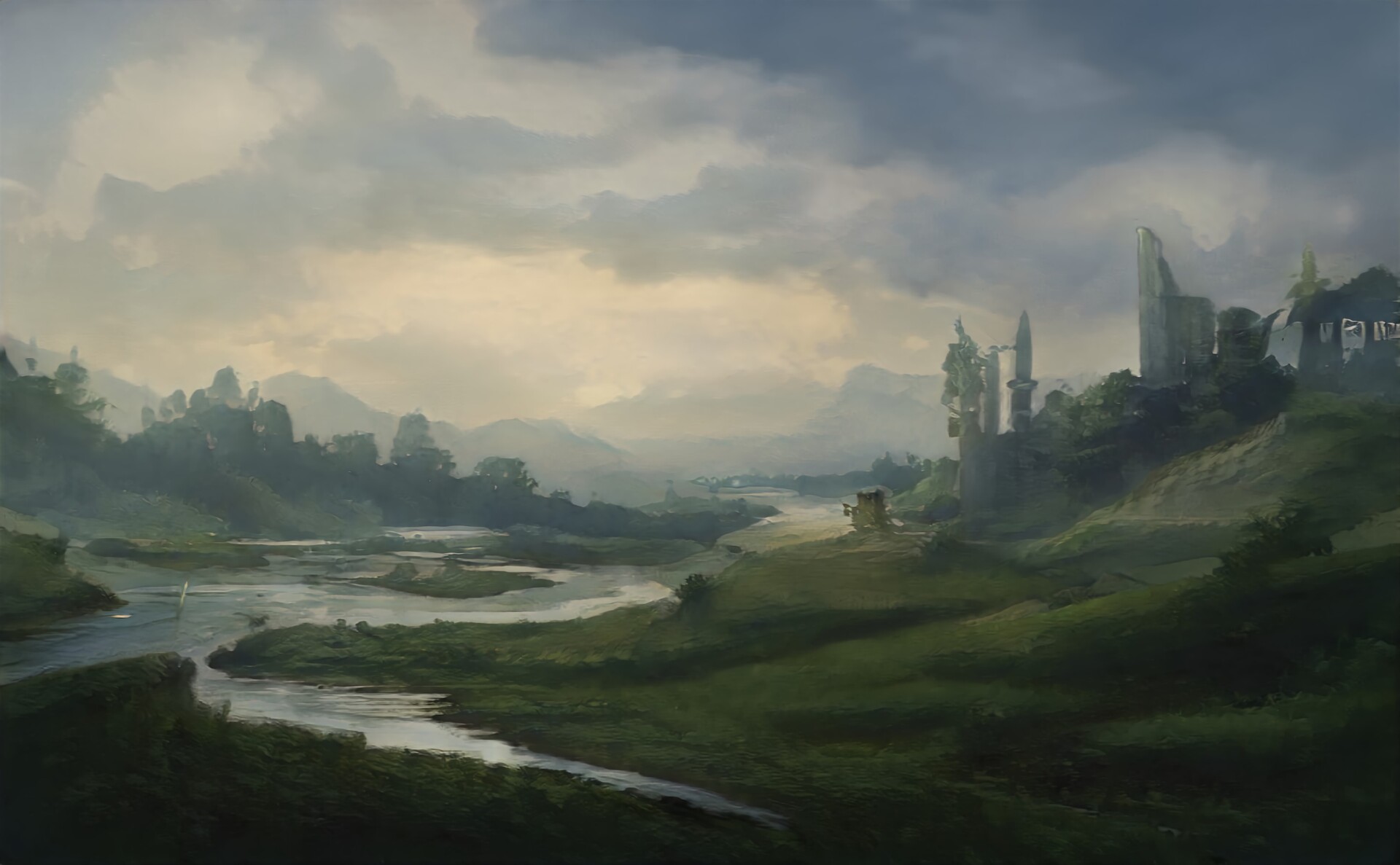 ArtStation - Old England