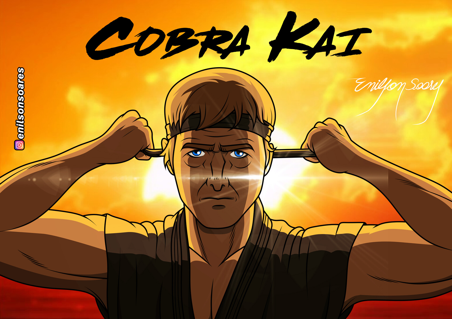 ArtStation - Johnny Lawrence - Cobra Kai