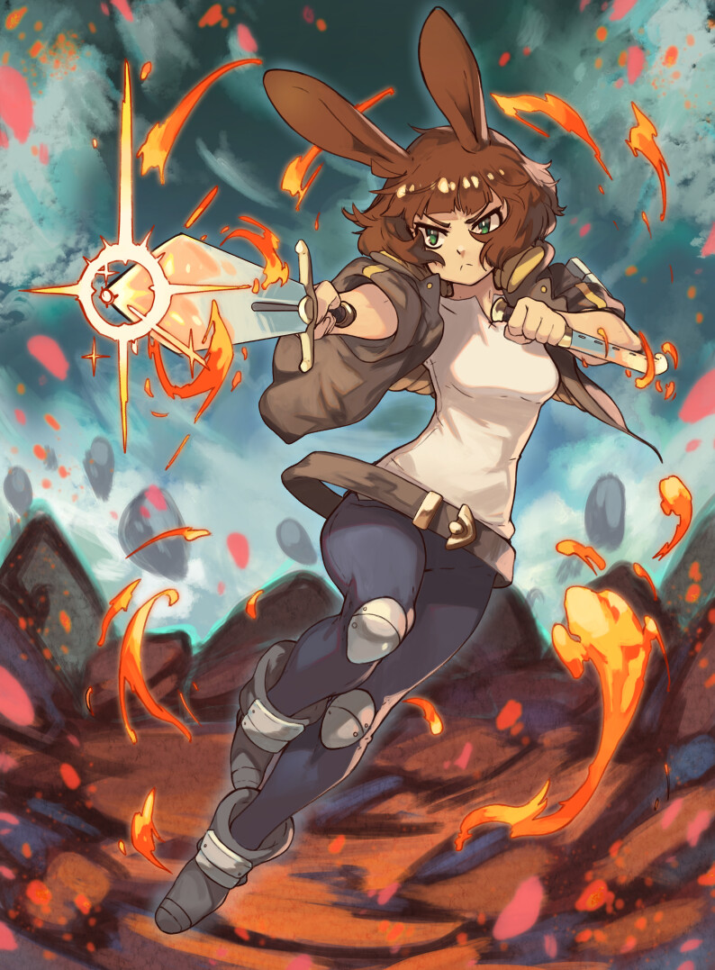 ArtStation - Rose Trading Card