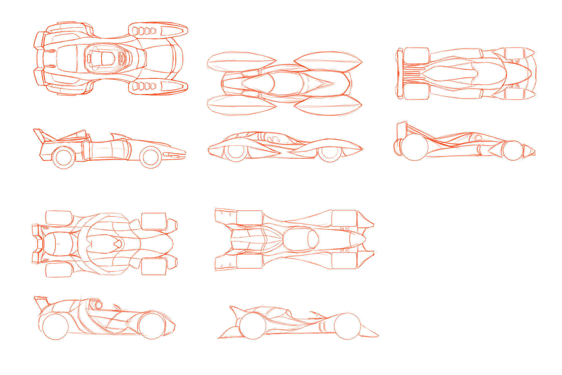 ArtStation - re-imagining Speed Racer