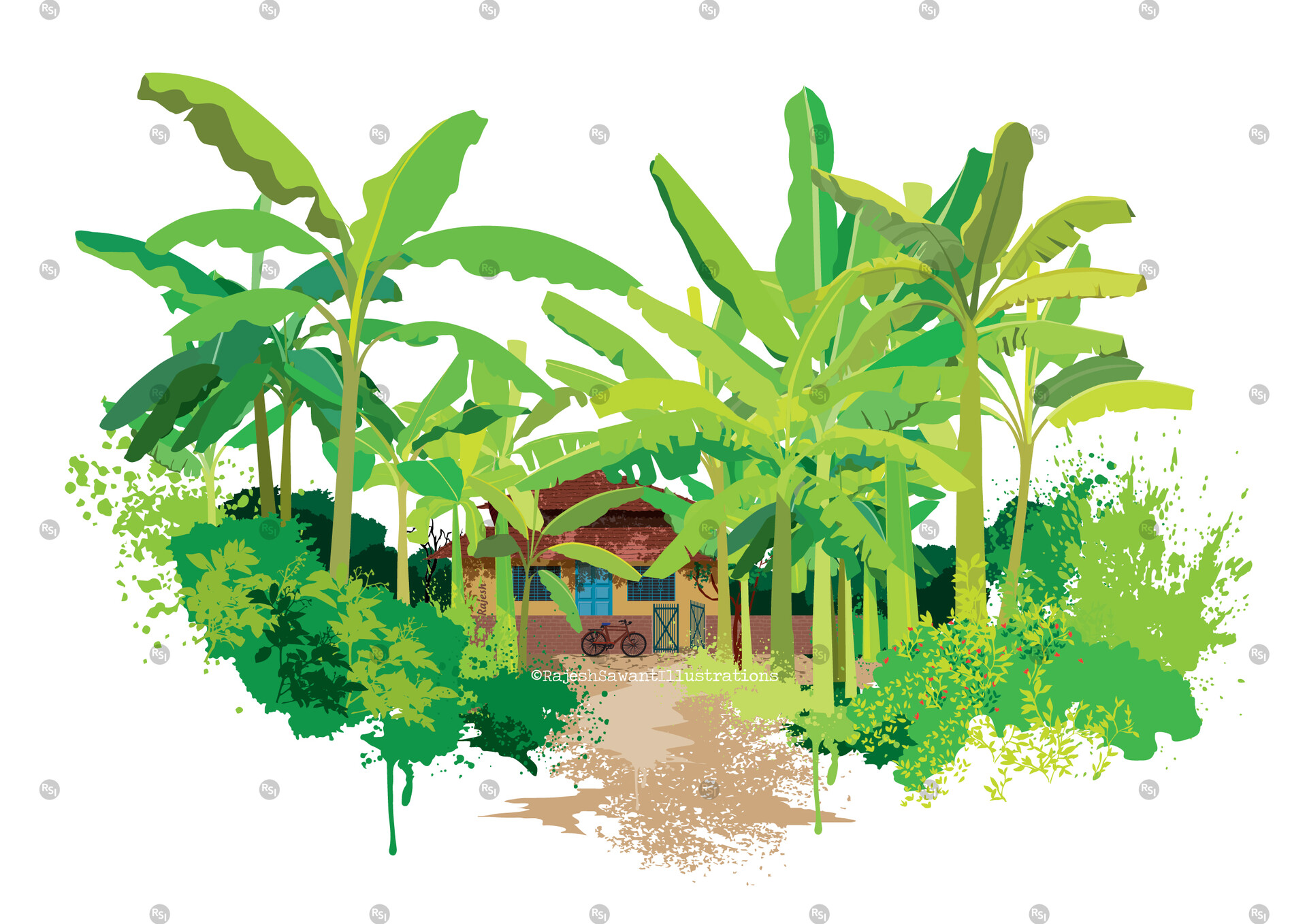 ArtStation - Banana House