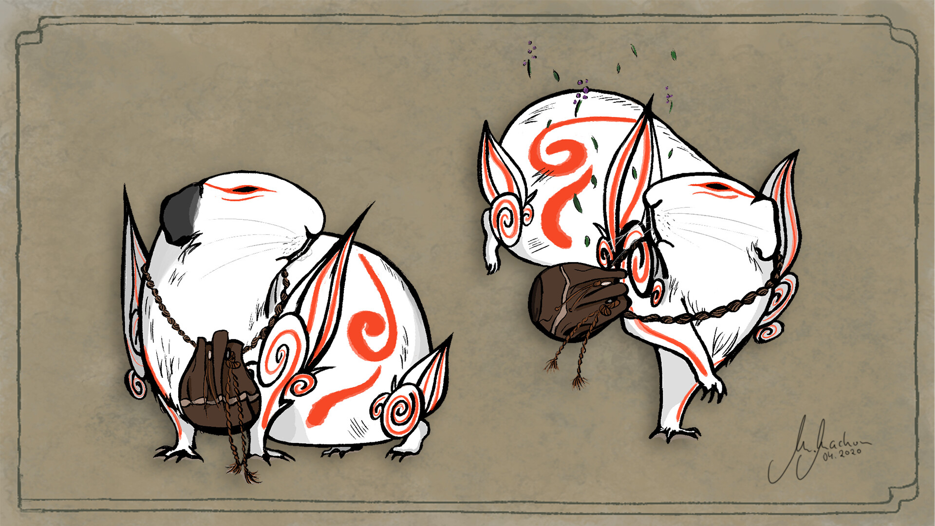 Okami Brush Gods Wallpaper