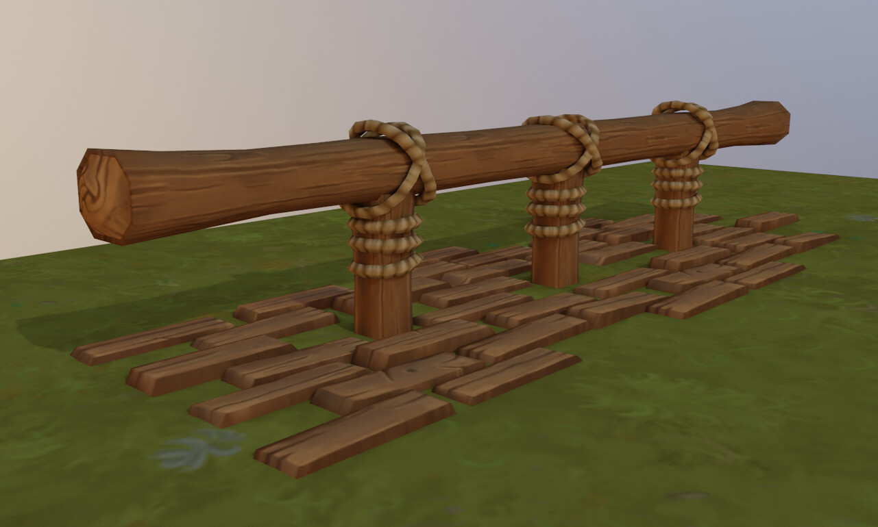 ArtStation - Hand Painted Asset Study