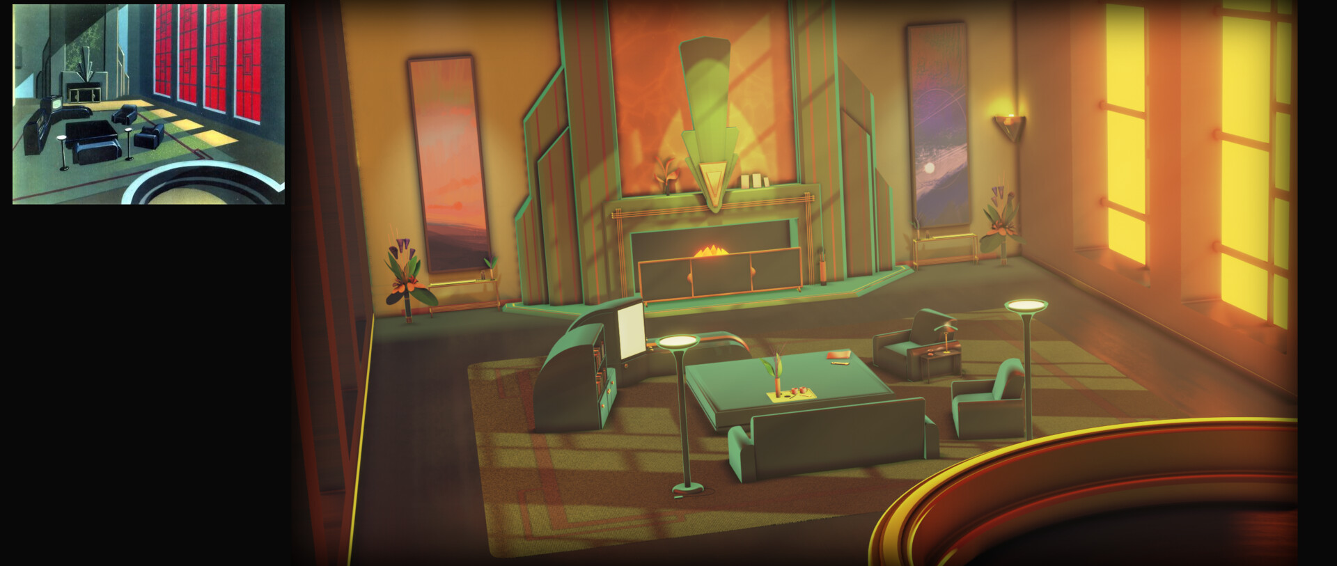 Steven Babb - Animation Backgrounds