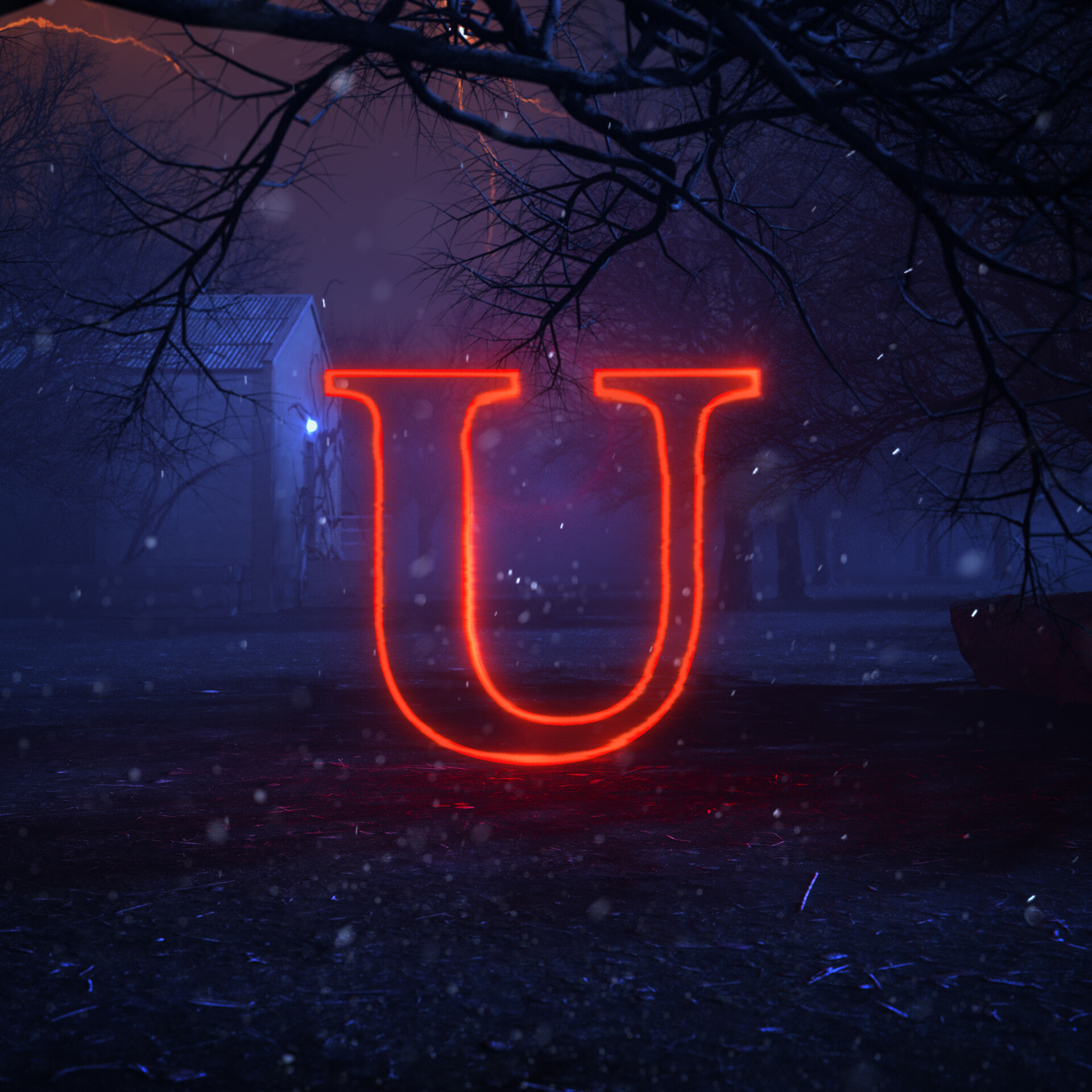 ArtStation - A-Z - Letter U, The Upside Down