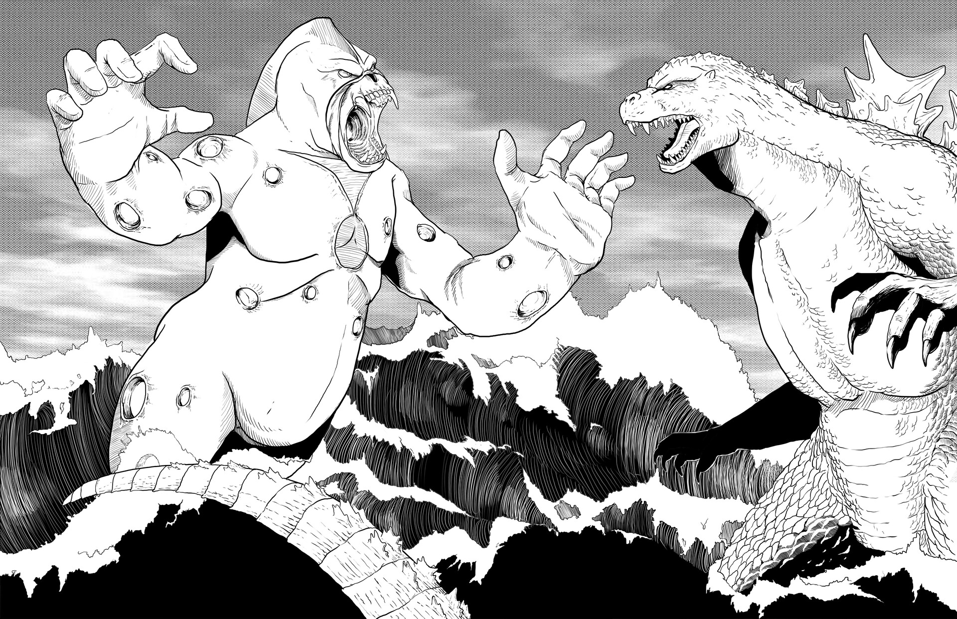 Eric Rose - Godzilla Fan Art